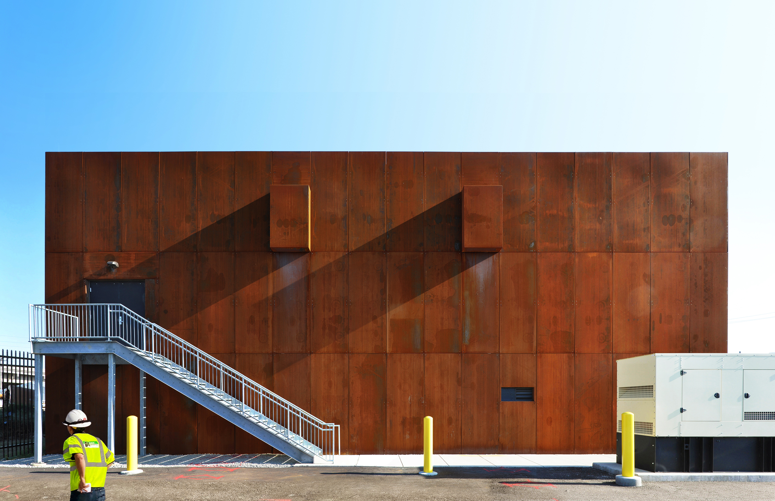 Rowan Pump Station by de Leon & Primmer Architecture Workshop - Architizer