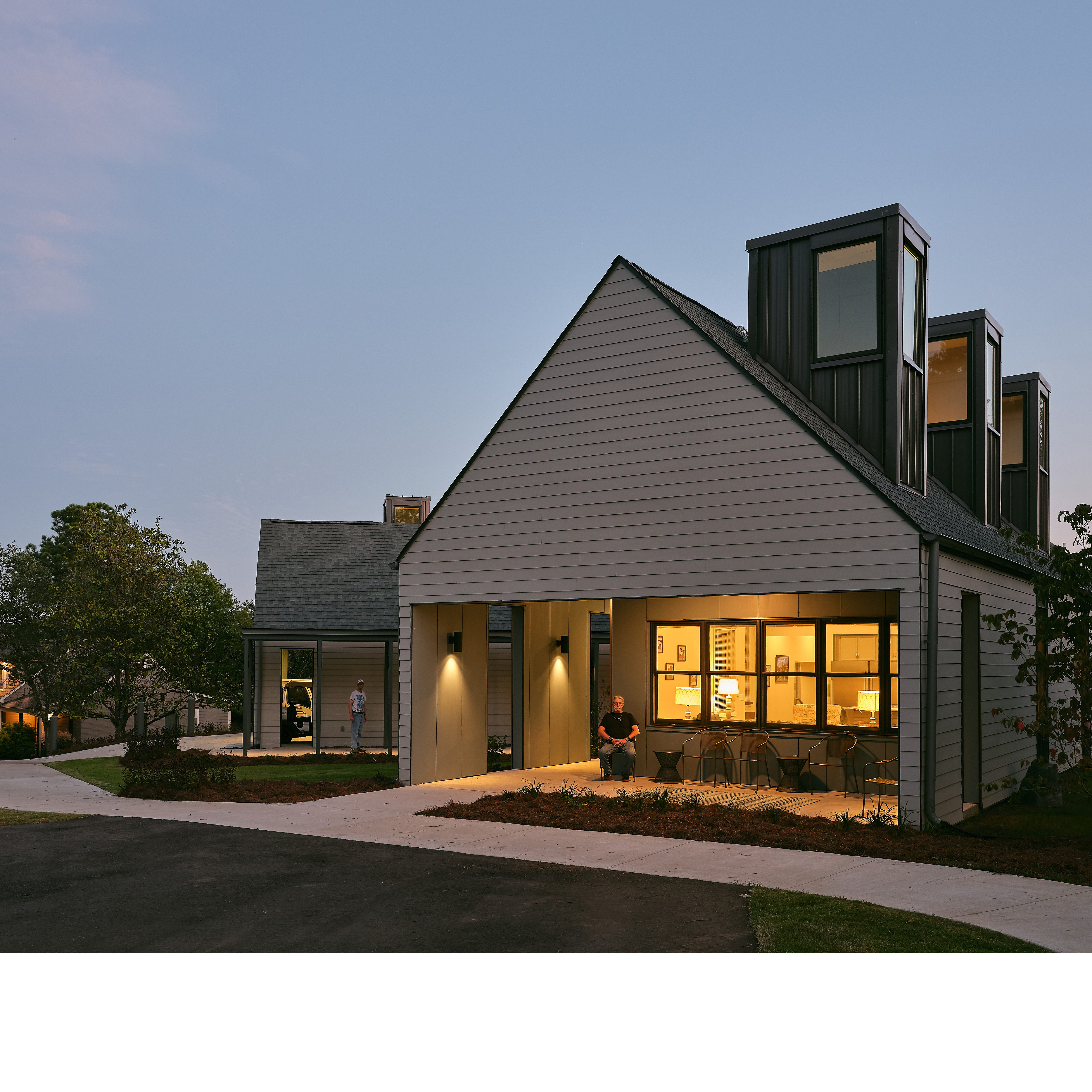 The Baddour Center Transitional Homes by Duvall Decker Architects ...