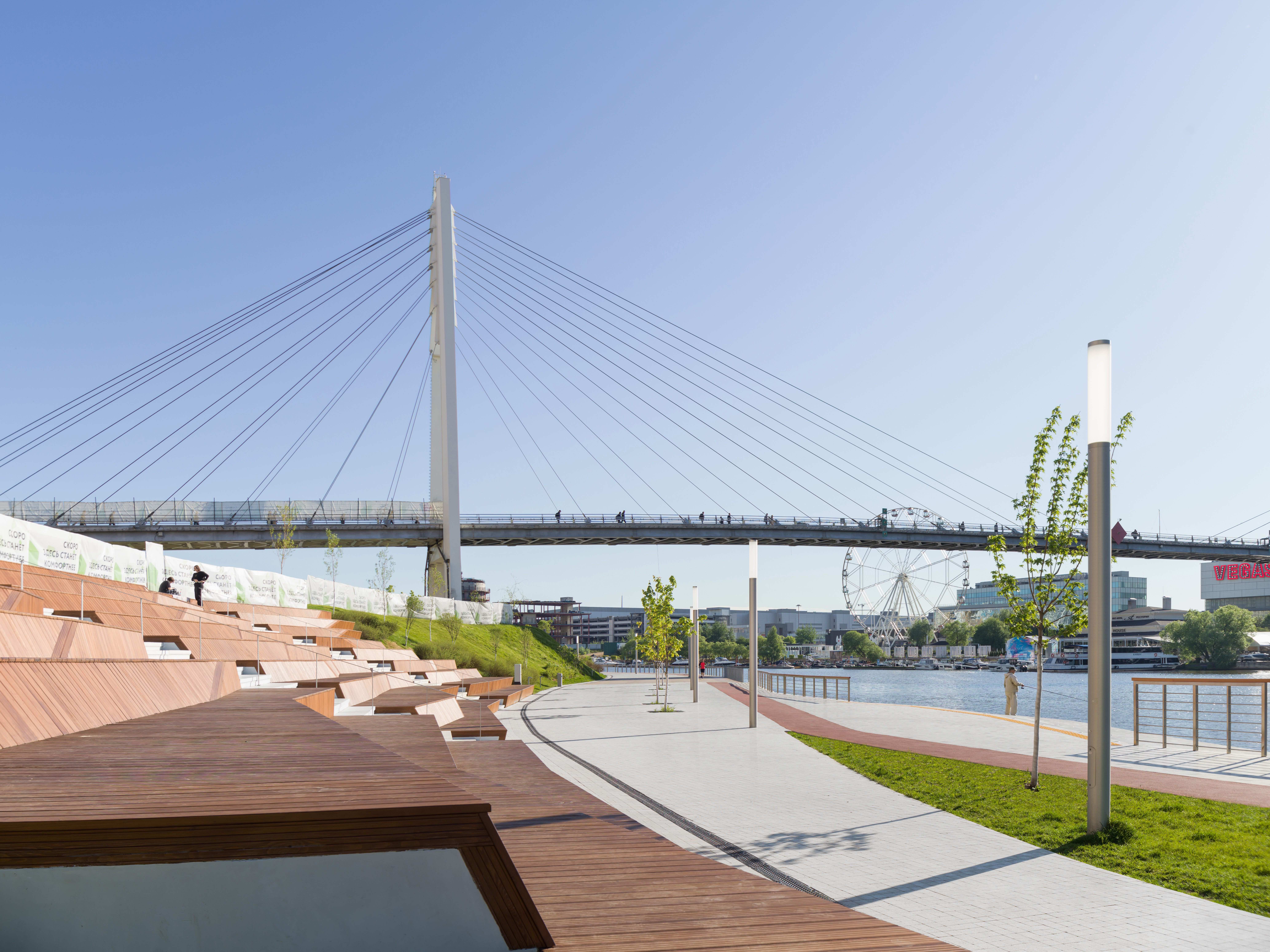 A new embankment designed in collaboration with communities by Basis ...