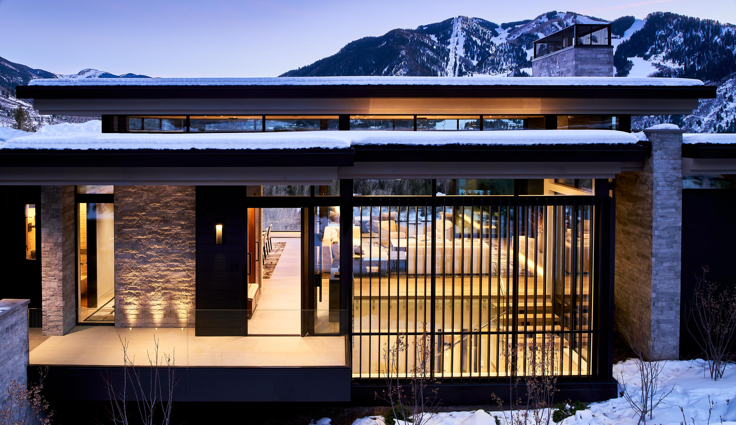 Aspen Mountain Residence by Poss Architecture + Planning and Interior ...
