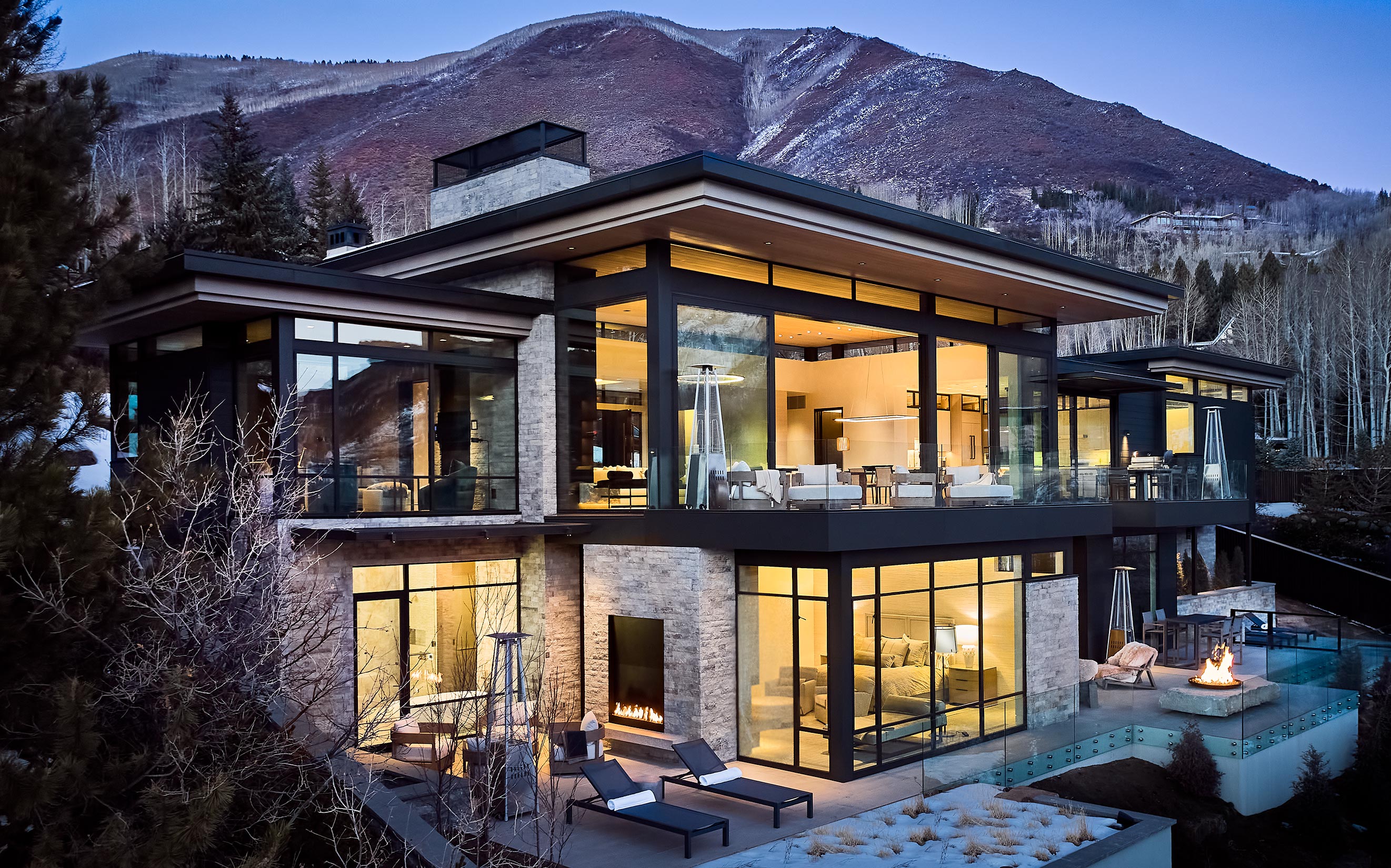 Aspen Mountain Residence by Poss Architecture + Planning and Interior ...