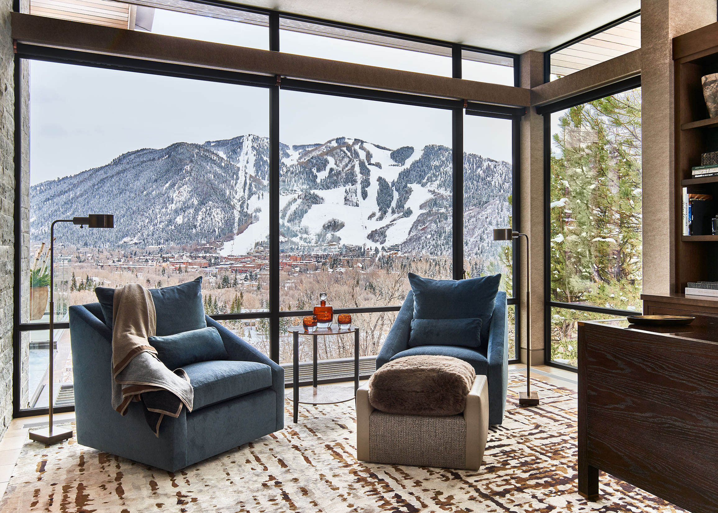 Aspen Mountain Residence by Poss Architecture + Planning and Interior ...