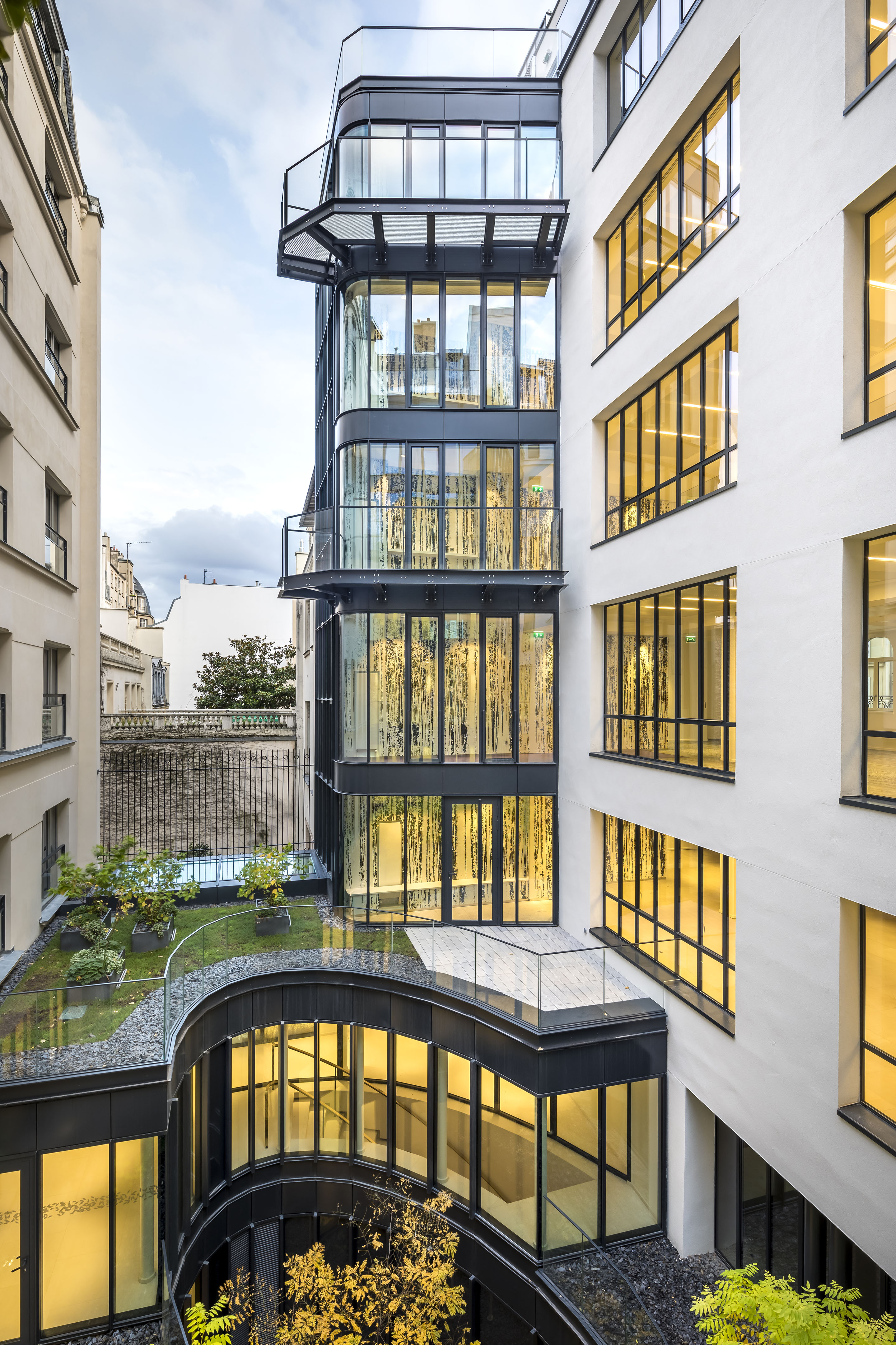 Restructuring of a Parisian office building by Palissad - Architizer