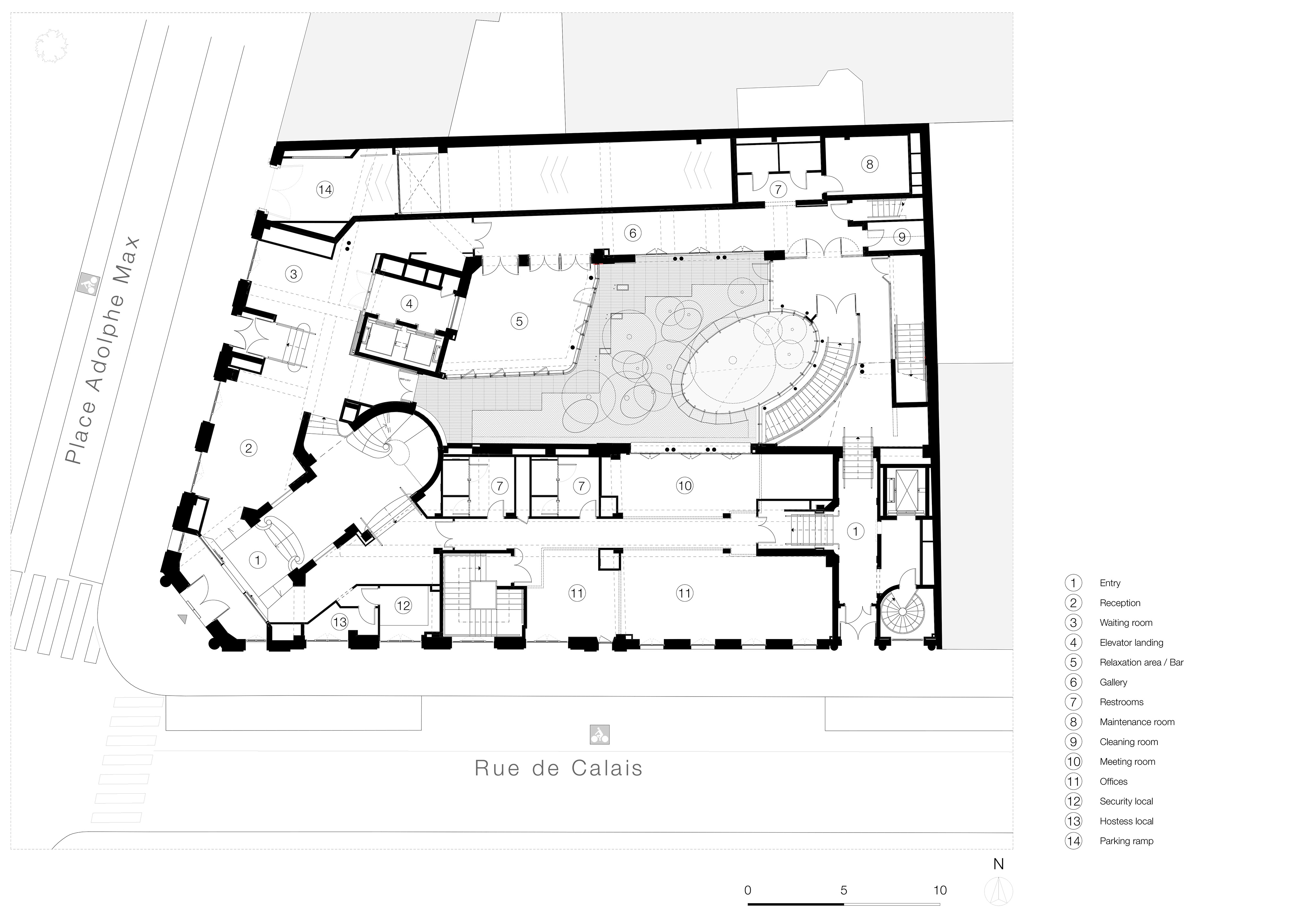 Restructuring of a Parisian office building by Palissad - Architizer