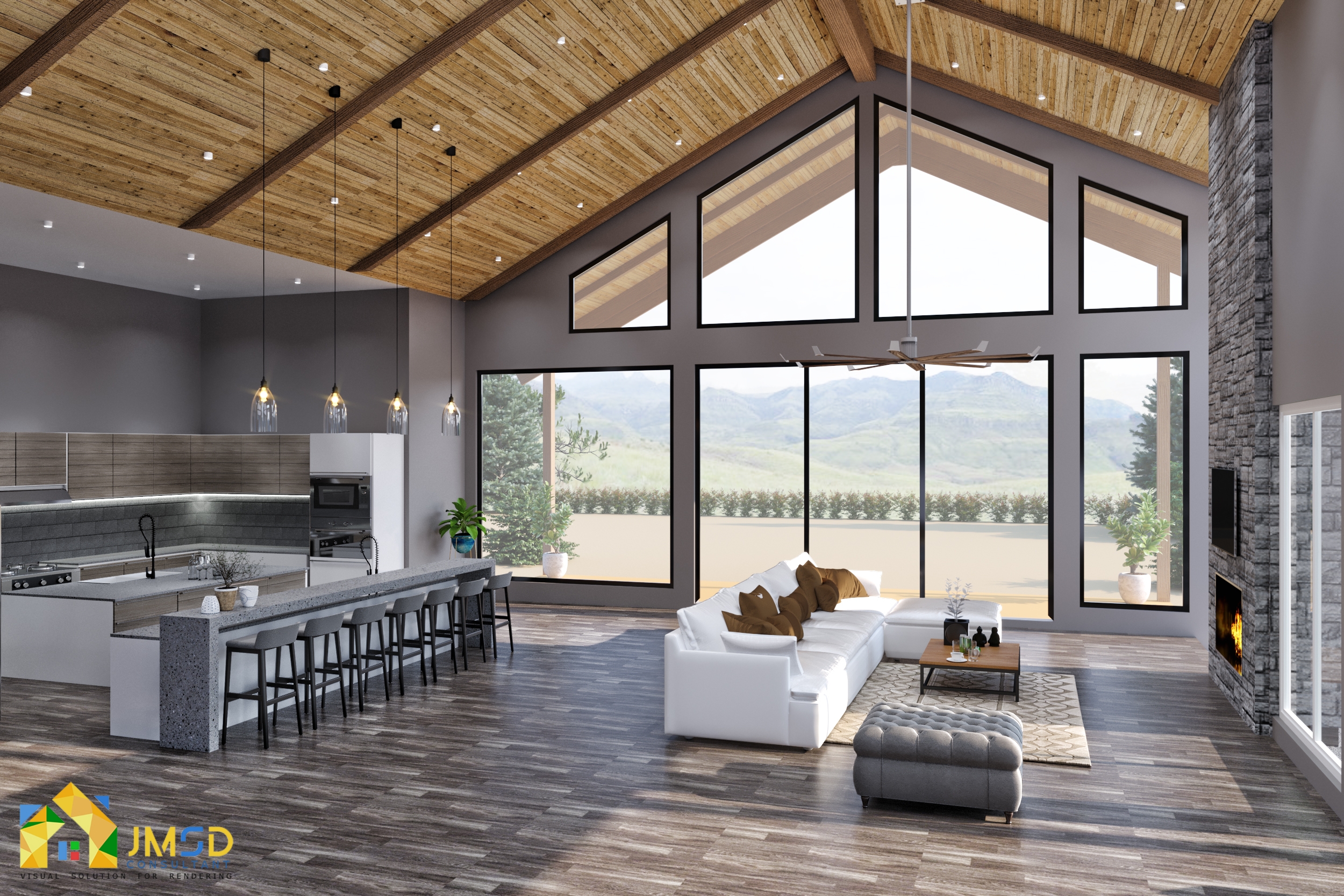 Photorealistic Home Interior and Exterior Rendering Visualization for ...