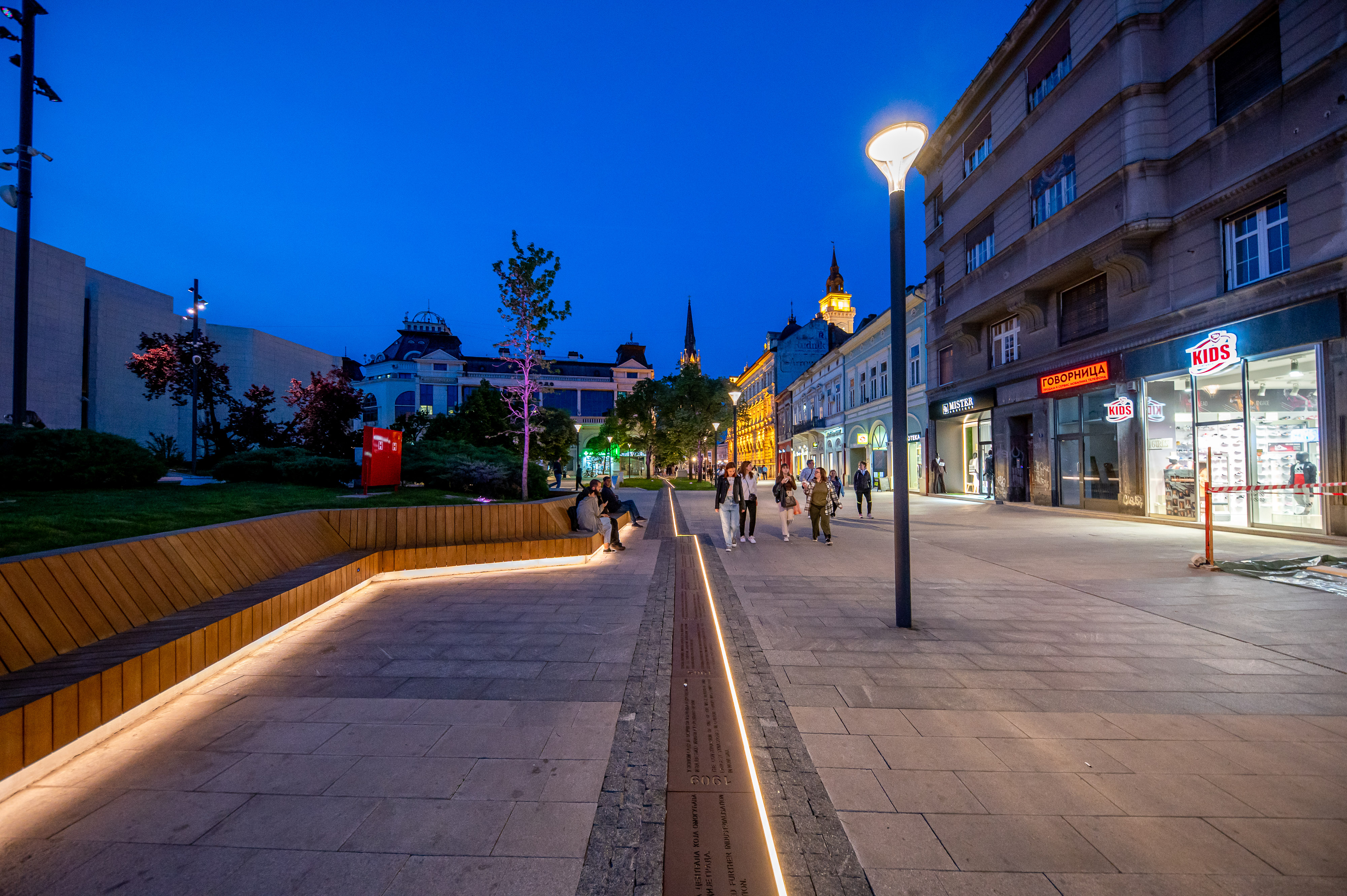 Reconstruction and urban design of the Theater Square in Novi Sad by ...