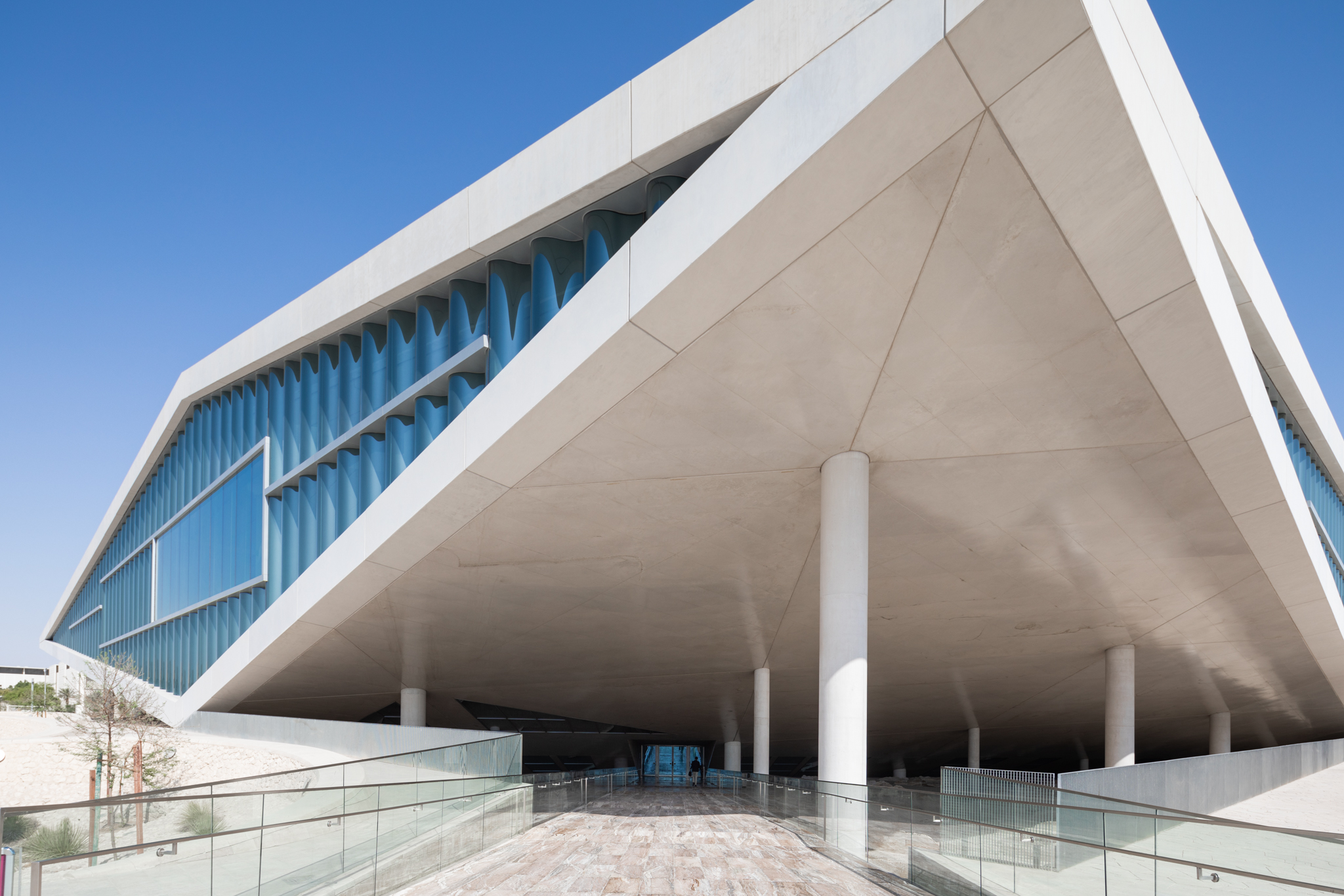 OMA - Qatar National Library by Vincent Hecht - Architizer