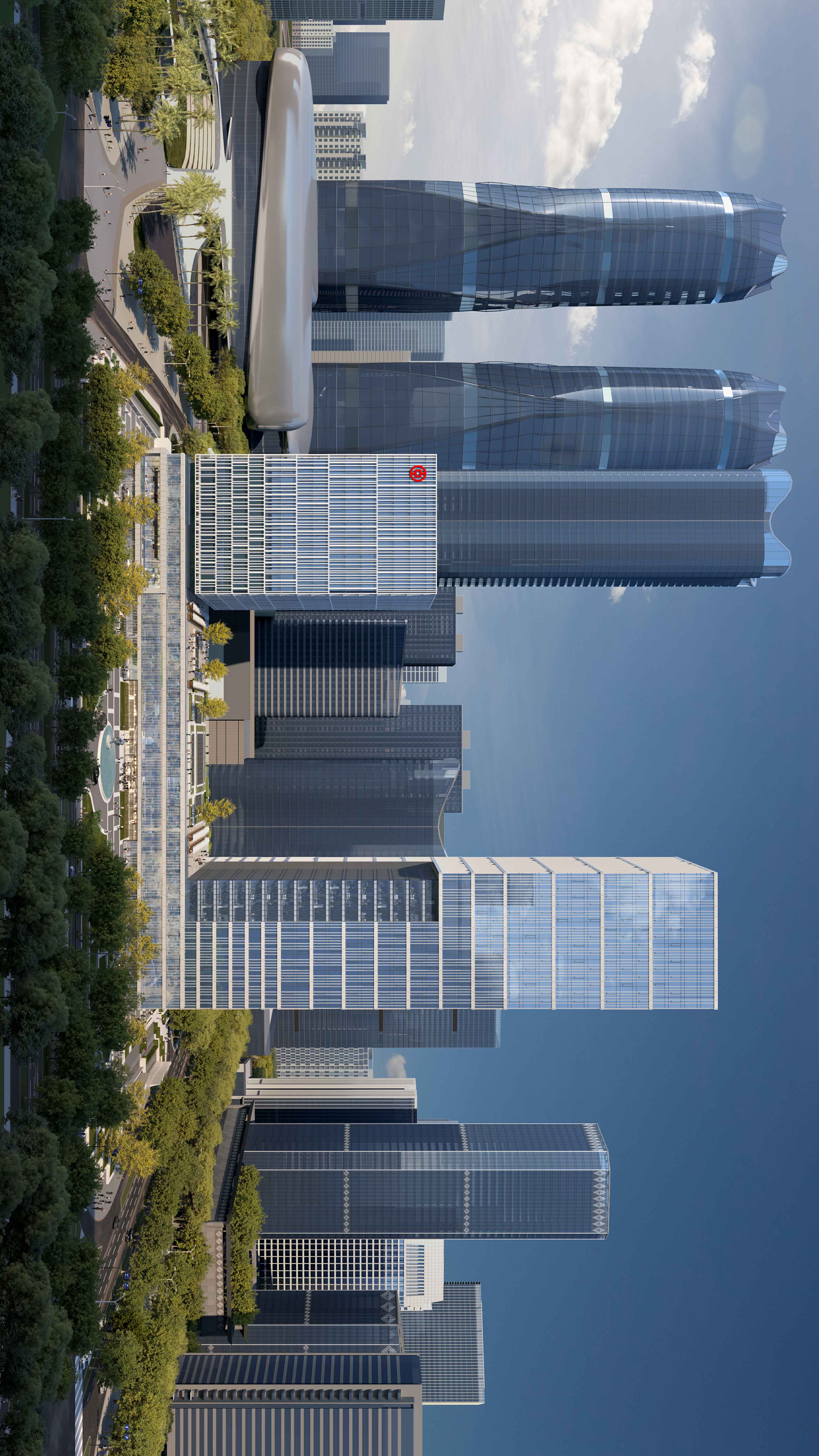Sanxiang Bank Mixed-Use Development by PEI Architects - Architizer