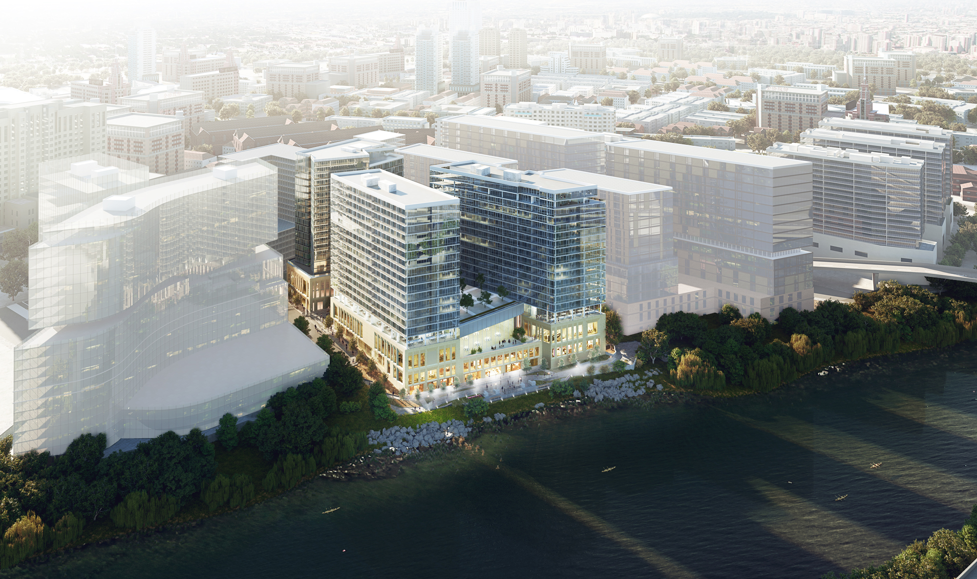 Wuxi-Taihu New City Poly Cultural Center Master Plan by PEI Architects ...