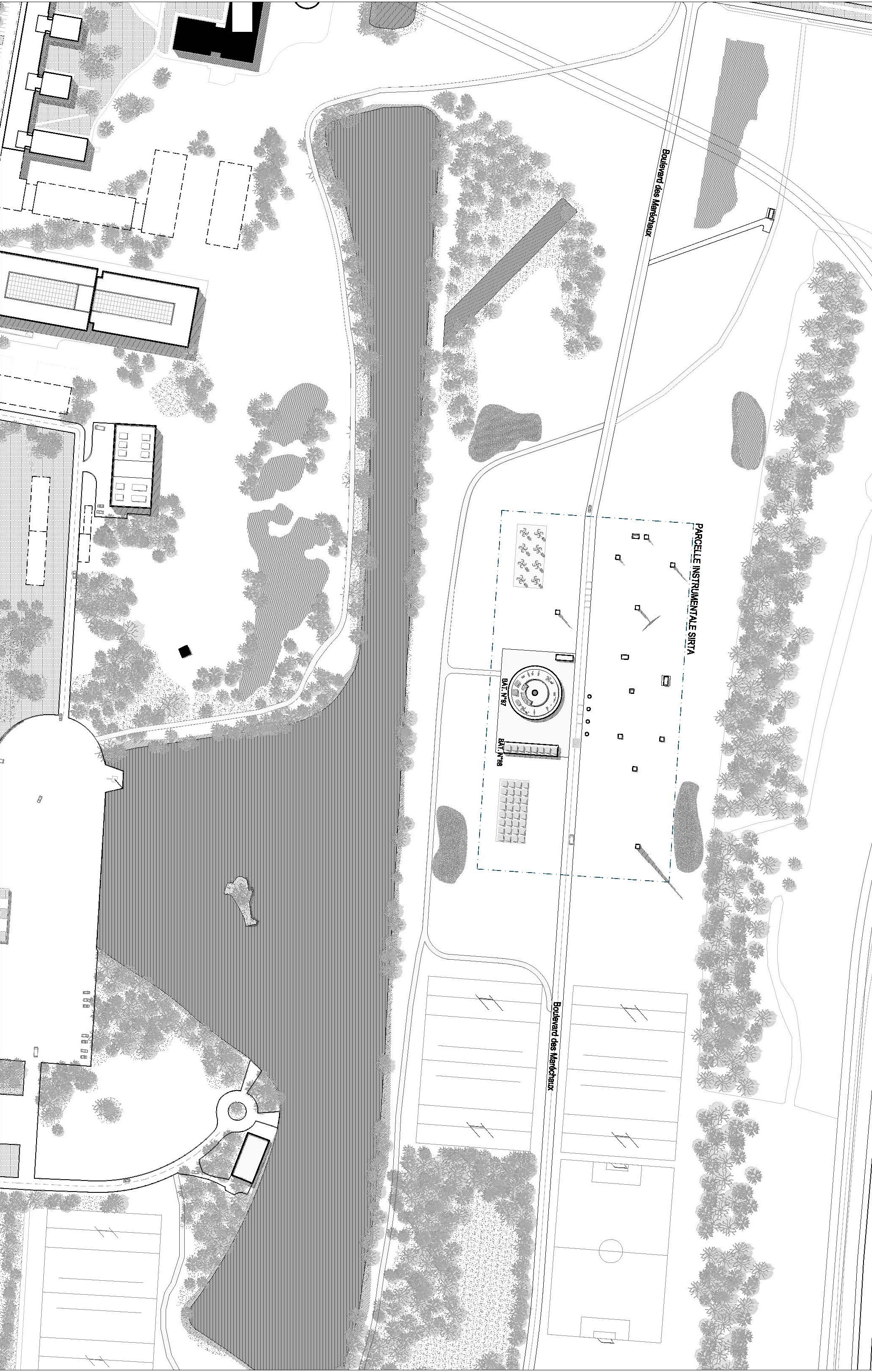 the Atmospheric Research Observatory center (SIRTA) by R architecture ...