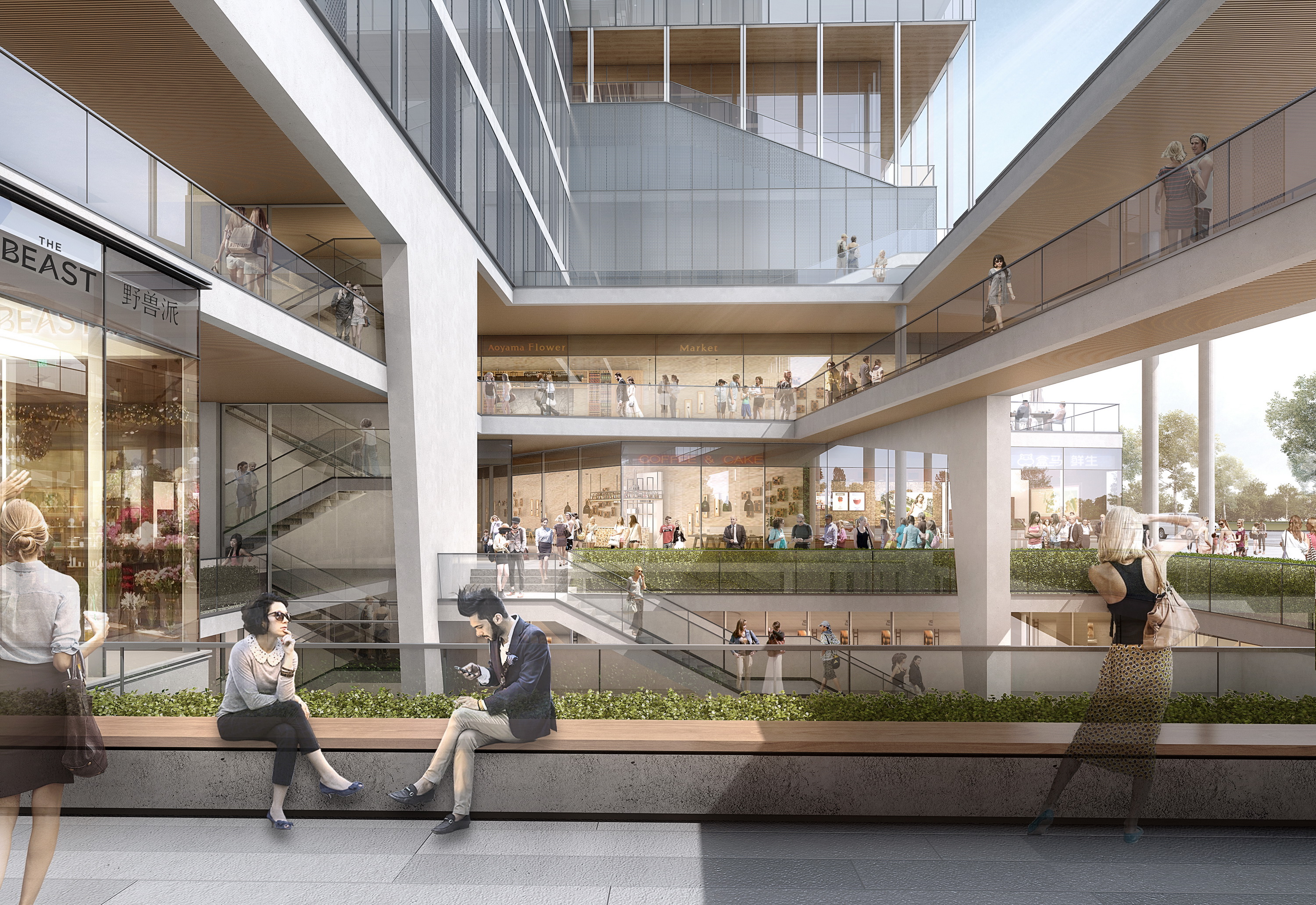 Wujiang Road Metro TOD by GOA (Group of Architects) - Architizer