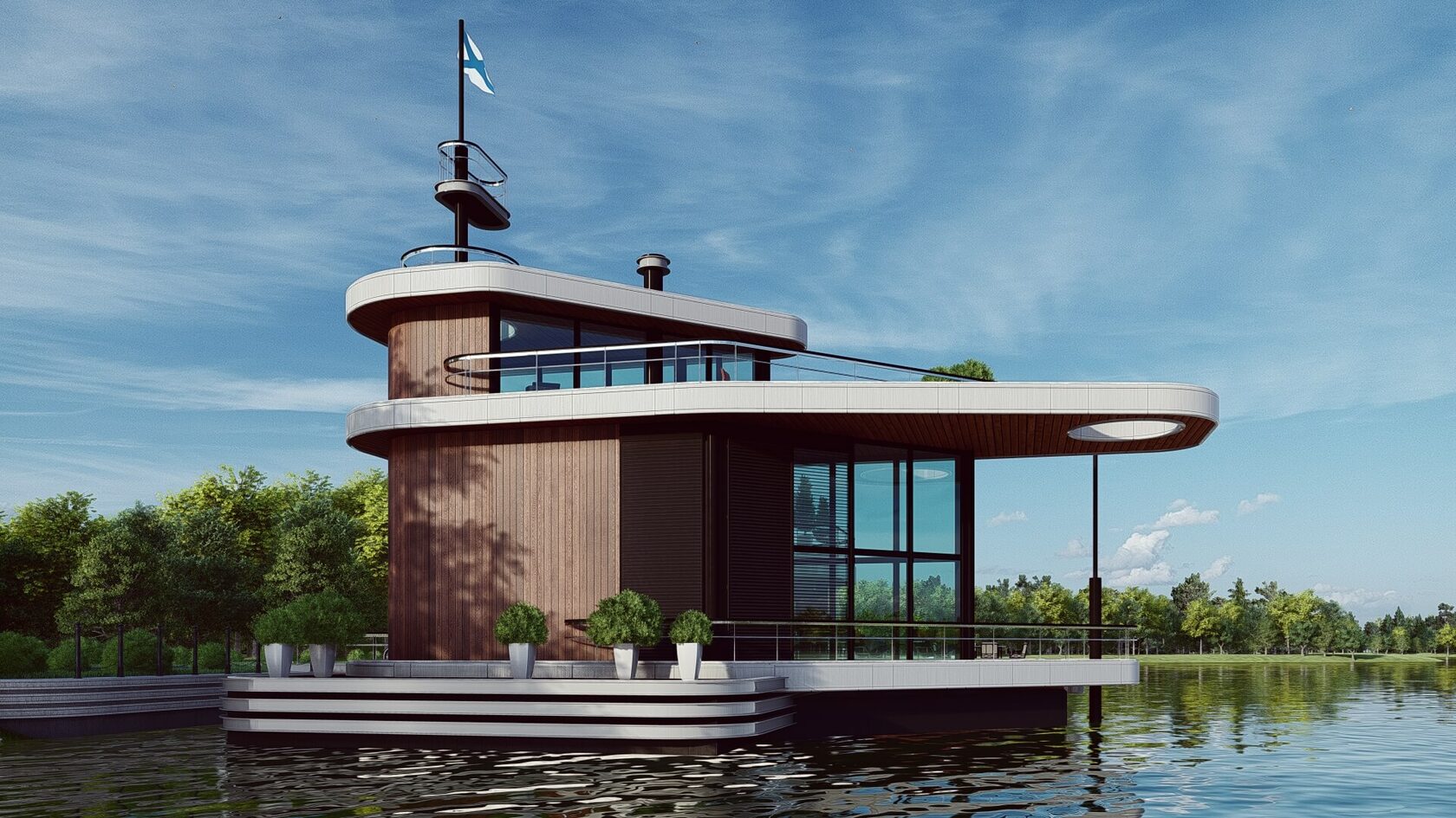House Boat by Wizhevsky Architect - Architizer