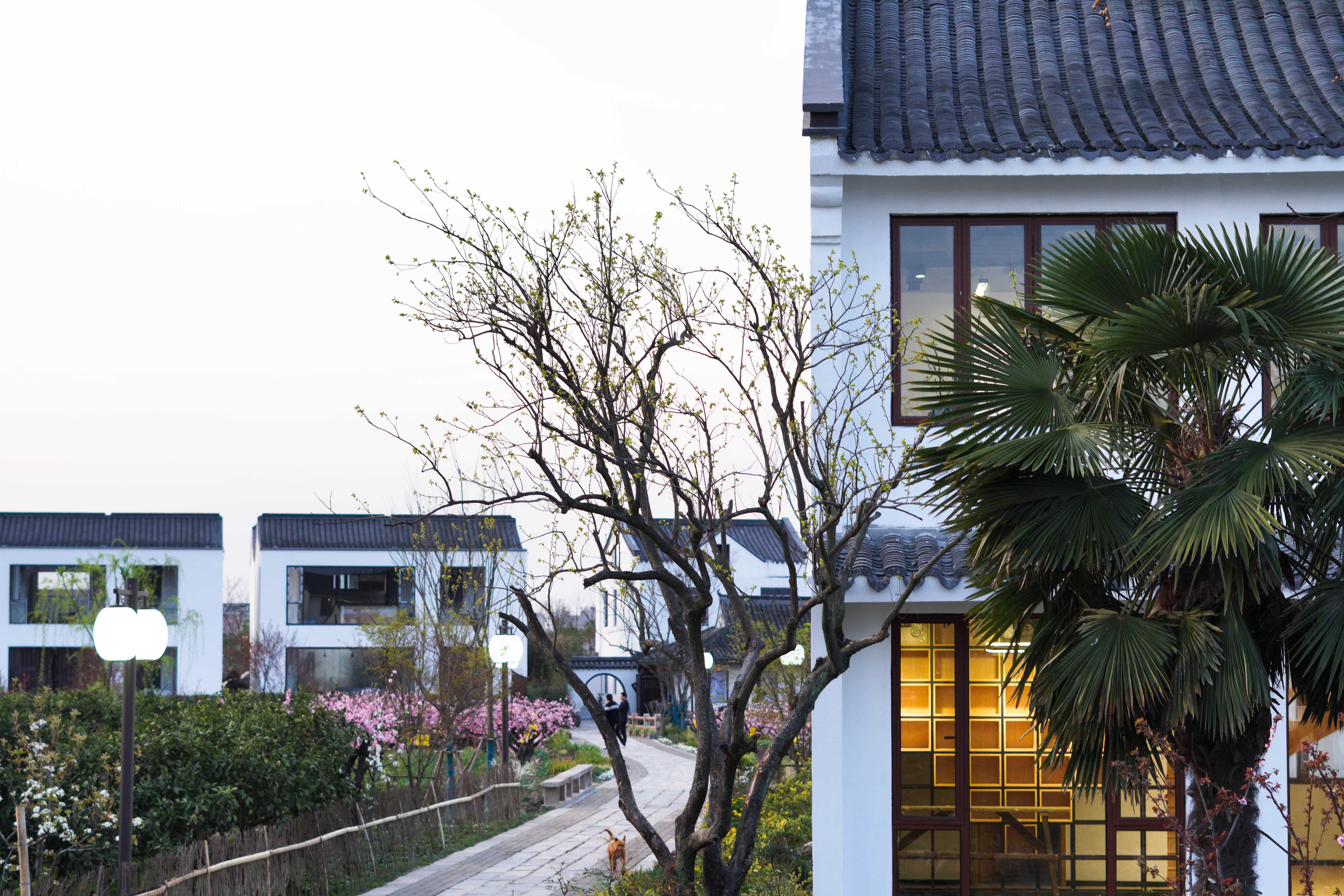 Idea 3495577: "Taohuayuan" from painting scroll: Wufang Village by The ...