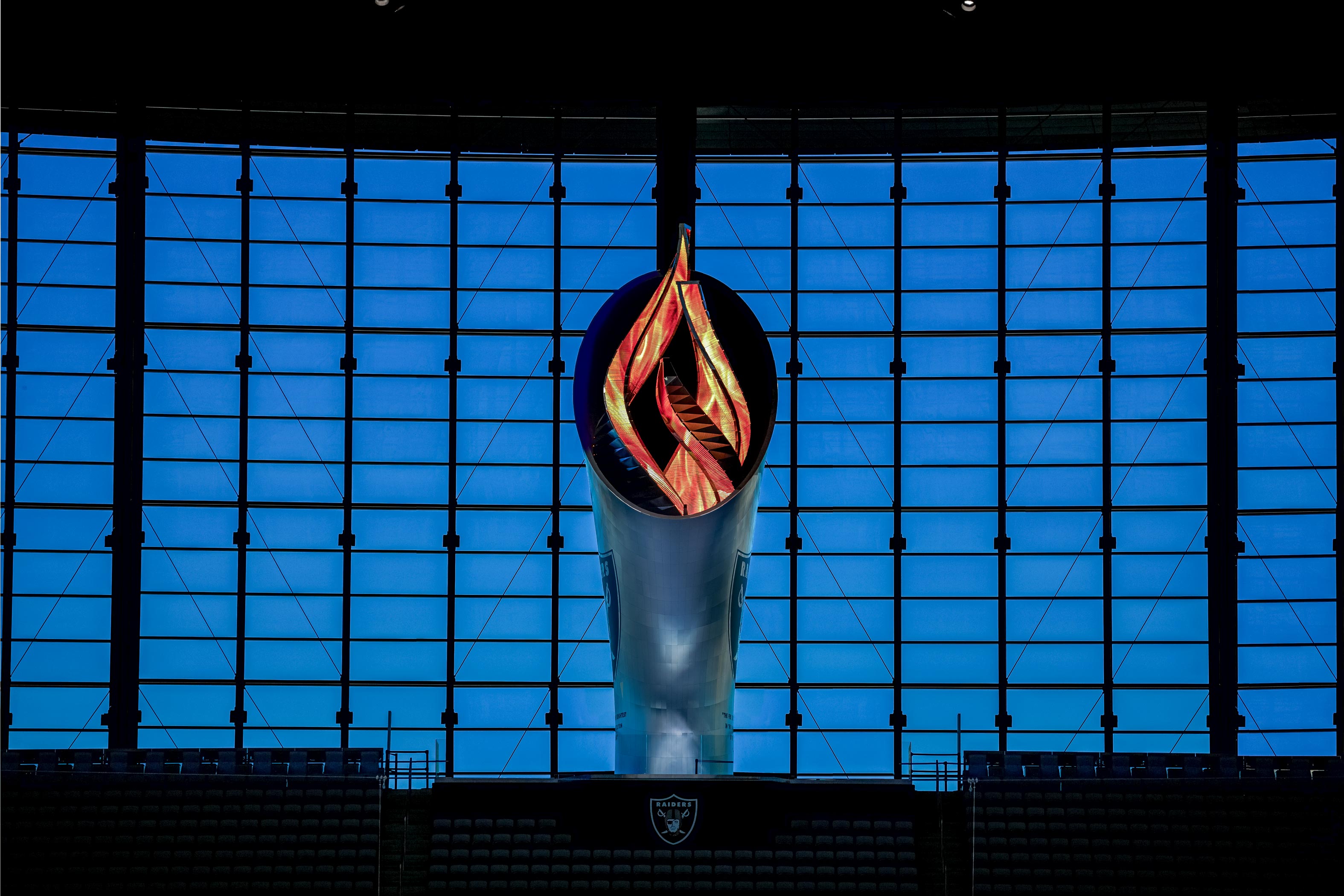 AL DAVIS MEMORIAL TORCH LED FLAME by ASTOUND - Architizer