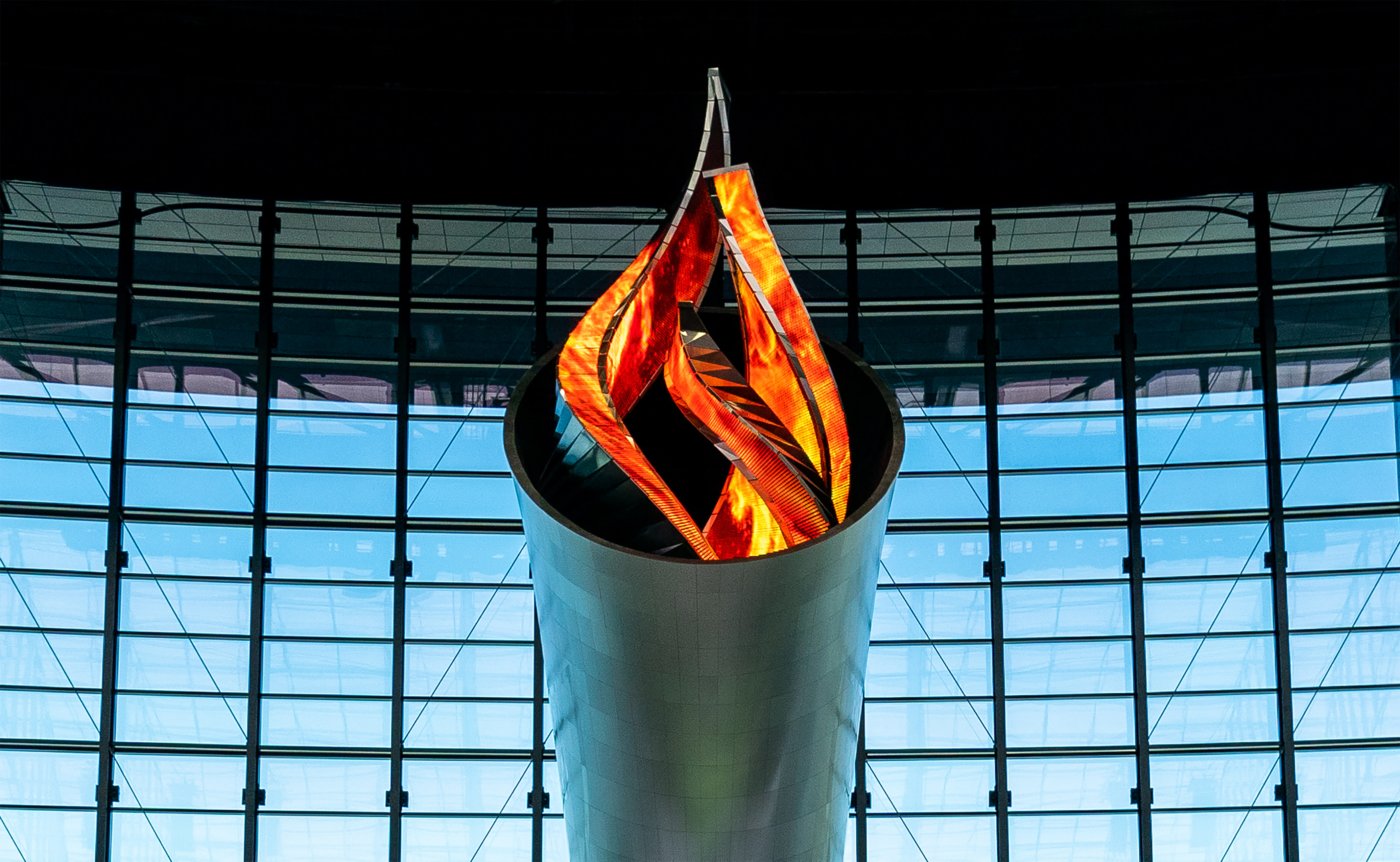 AL DAVIS MEMORIAL TORCH LED FLAME by ASTOUND - Architizer