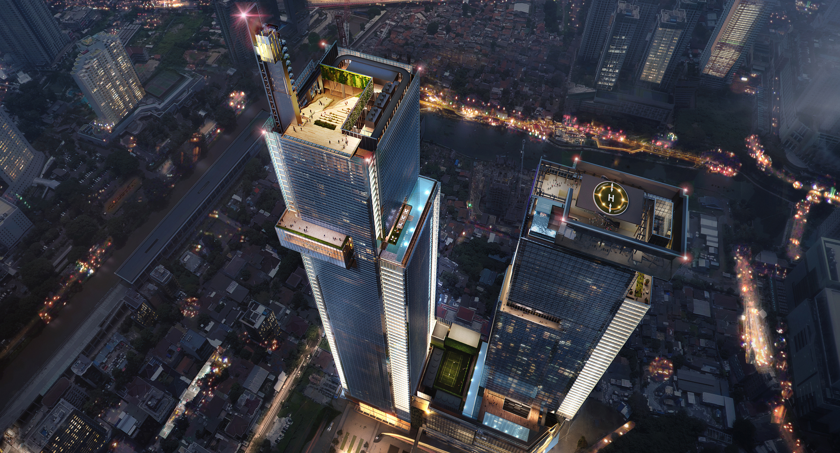 Jing An Kerry Centre by Kohn Pedersen Fox Associates - Architizer