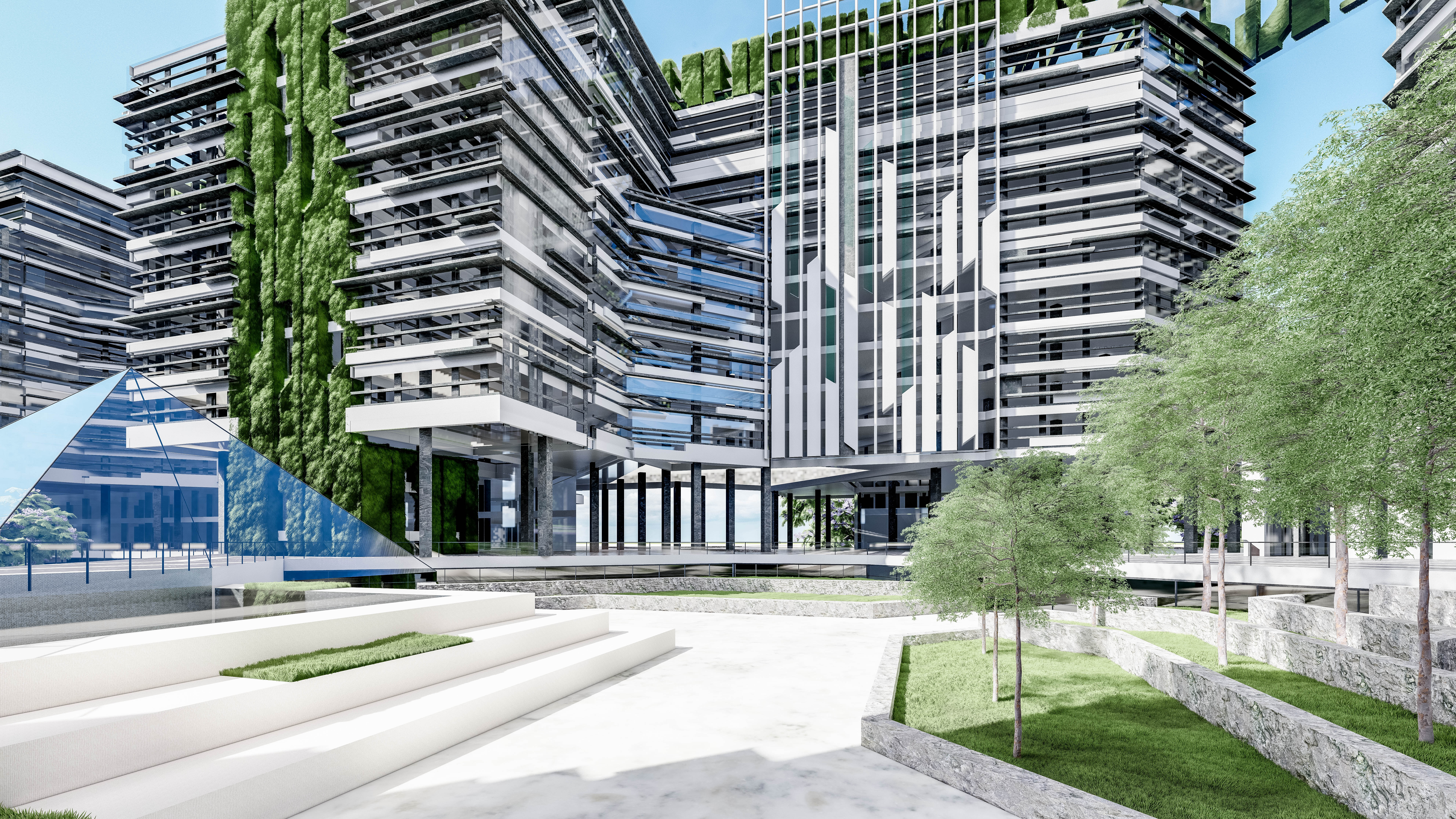 Green office complex by DAUD - Architizer