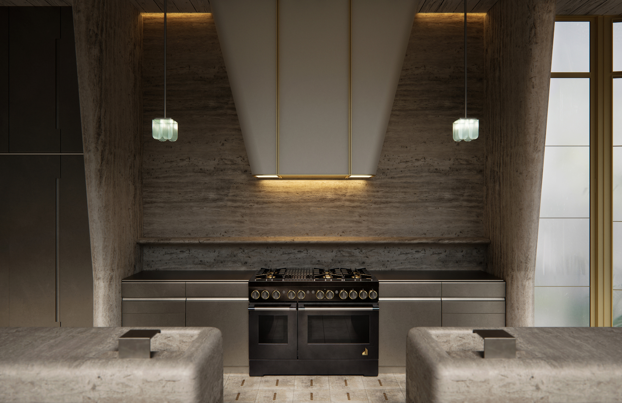 Photorealistic visualization of a studio in Stalinka apartment by Lunas ...