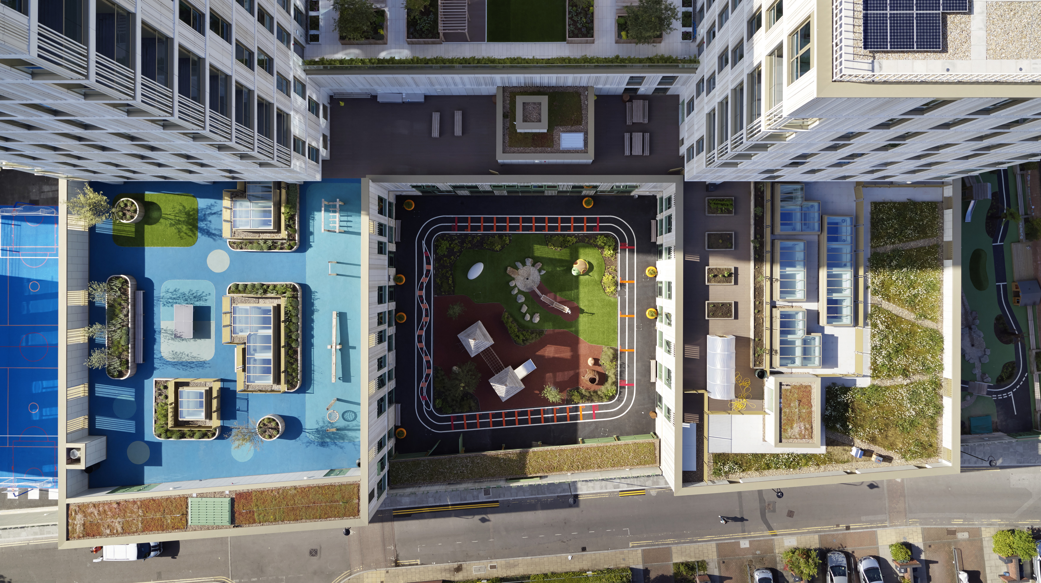 Tiger Way by Hawkins\Brown - Architizer