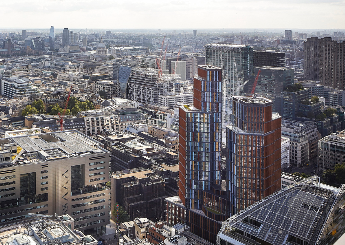 One Crown Place by Kohn Pedersen Fox Associates - Architizer