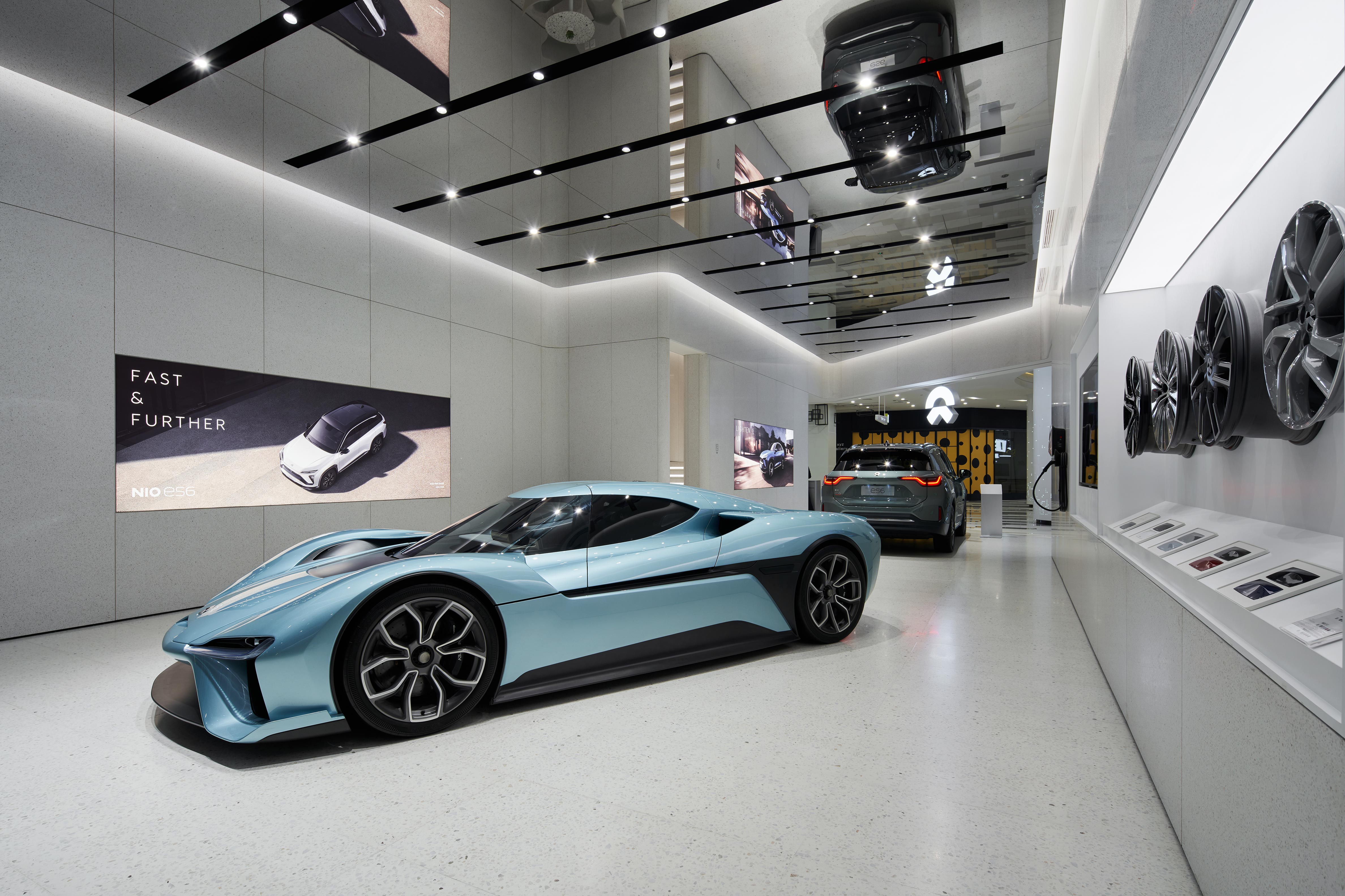 Nanchang NIO automobile interior lighting design by FANGFANG STUDIO ...