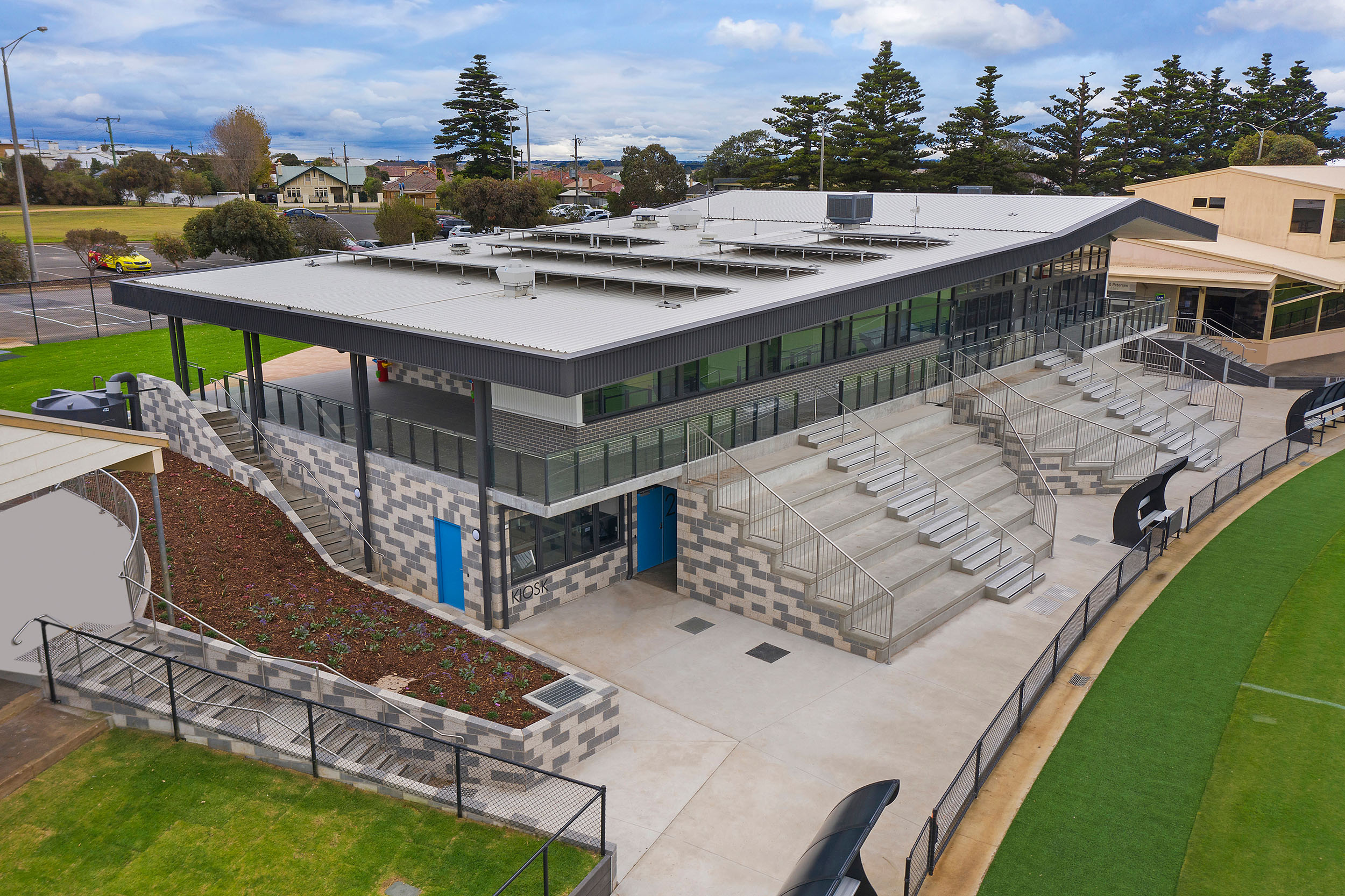 Reid Oval Redevelopment by Brand Architects - Architizer