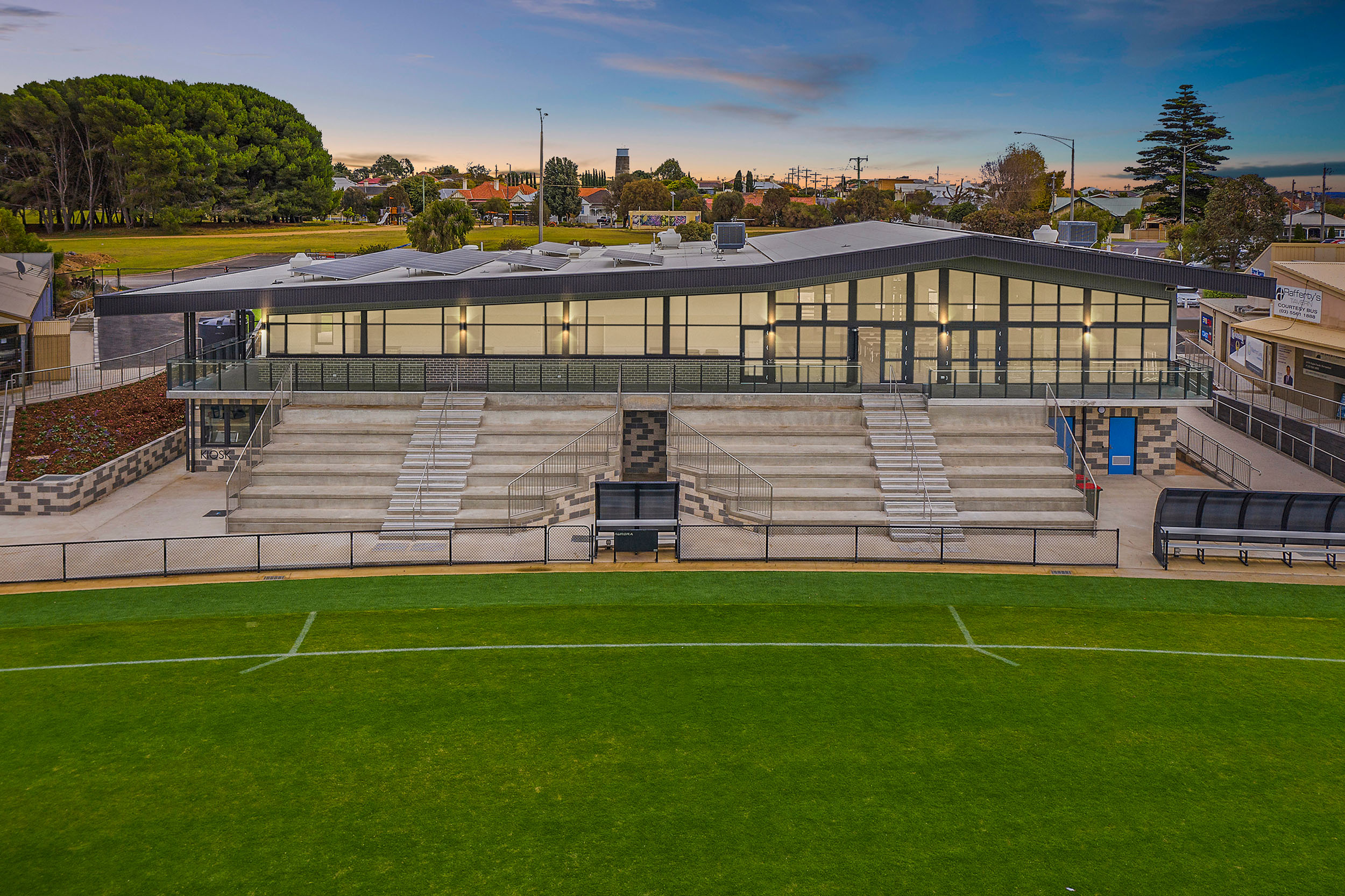 Reid Oval Redevelopment by Brand Architects - Architizer