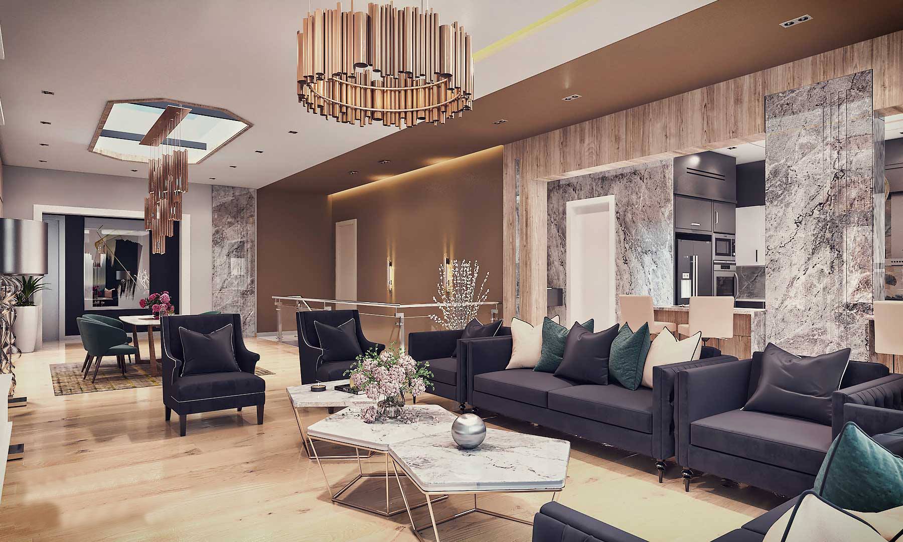 Exquisite House Interior Design by MODENESE Luxury Interiors - Architizer