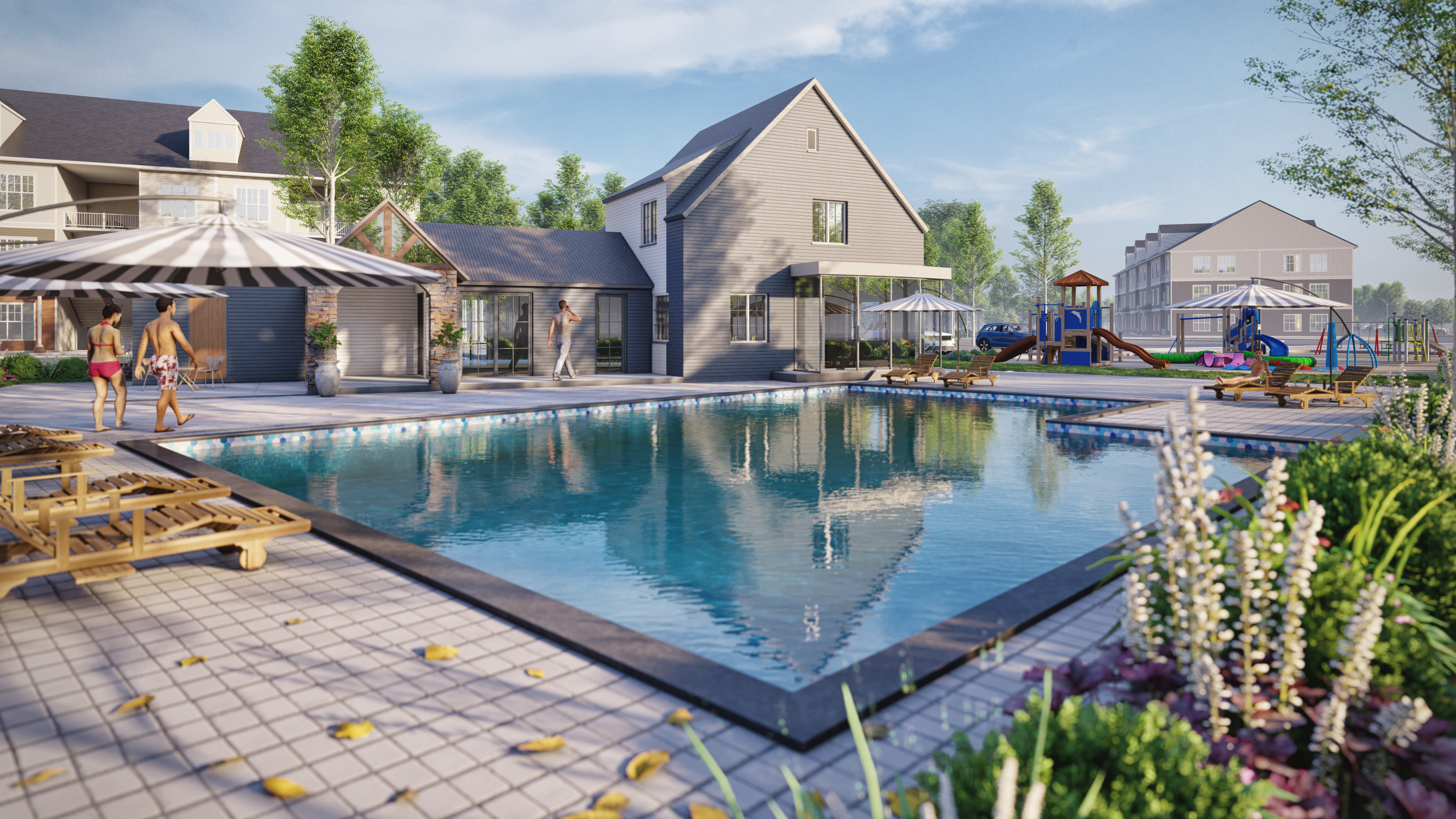 Idea 3502469: 3D Exterior Visualization of Residential Apartments by ...