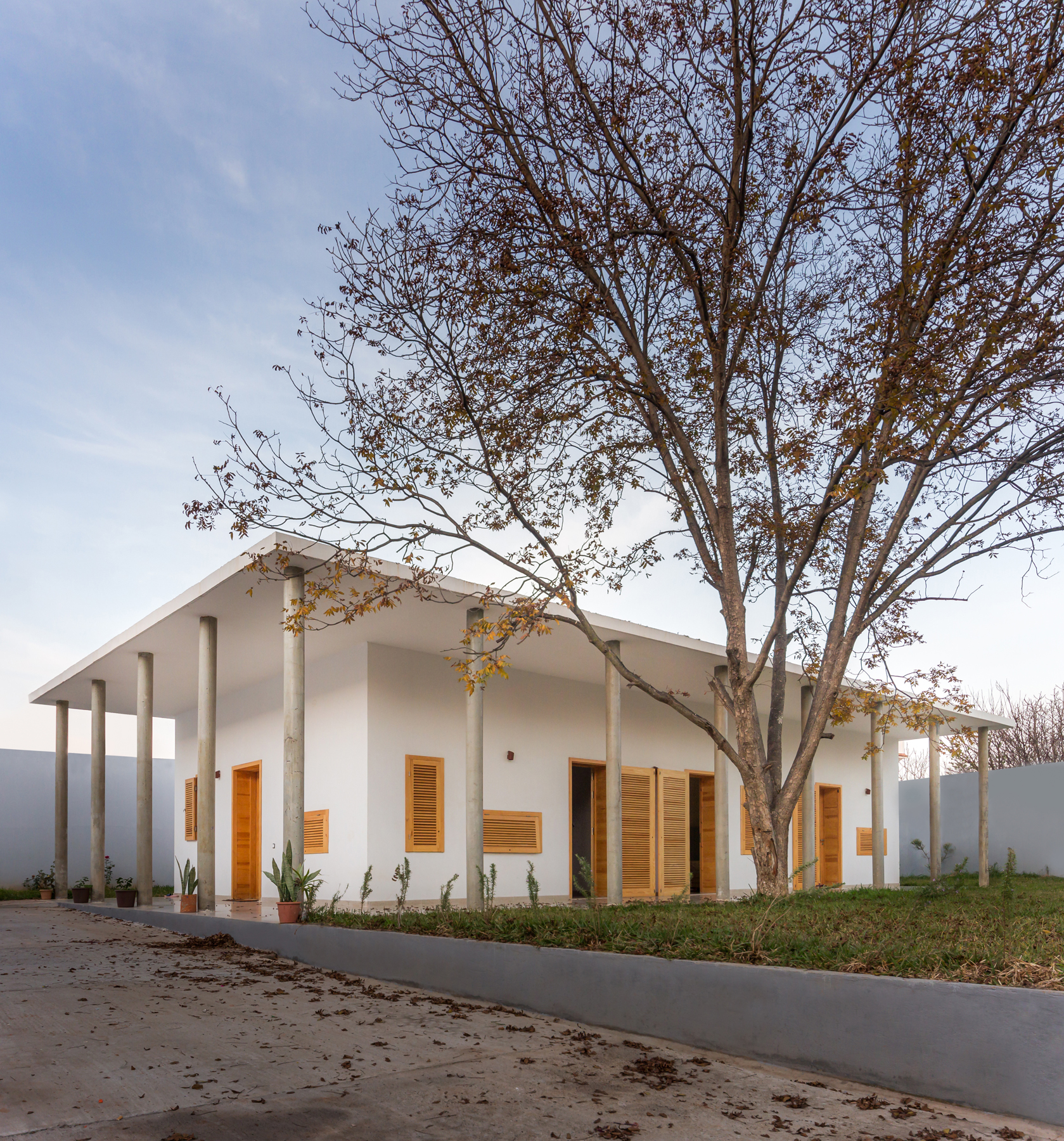 The Colonnade House by Atelier Messaoudi Architectes - Architizer