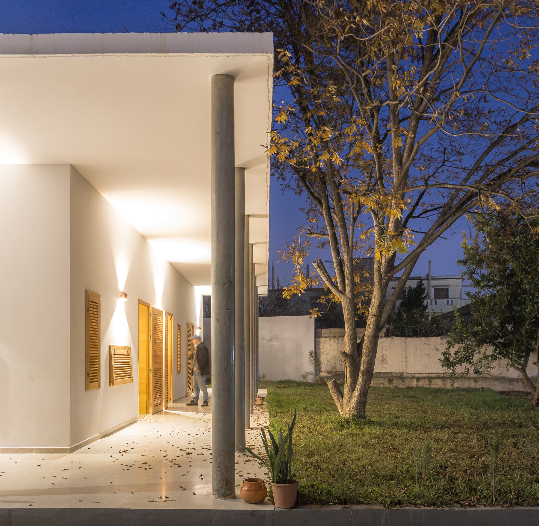 The Colonnade House by Atelier Messaoudi Architectes - Architizer
