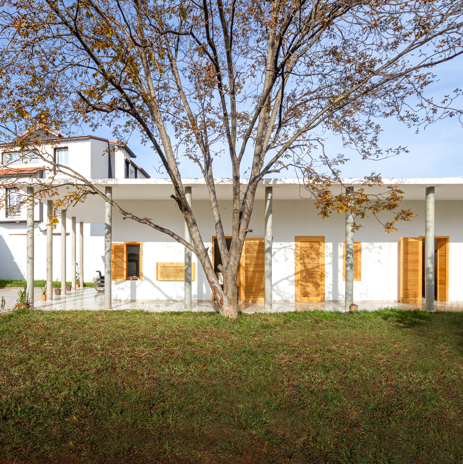 The Colonnade House by Atelier Messaoudi Architectes - Architizer