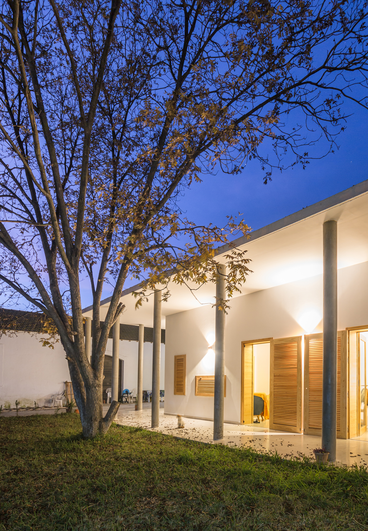 The Colonnade House by Atelier Messaoudi Architectes - Architizer