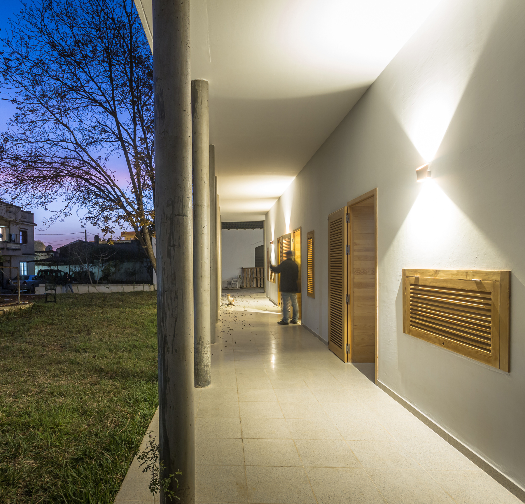 The Colonnade House by Atelier Messaoudi Architectes - Architizer