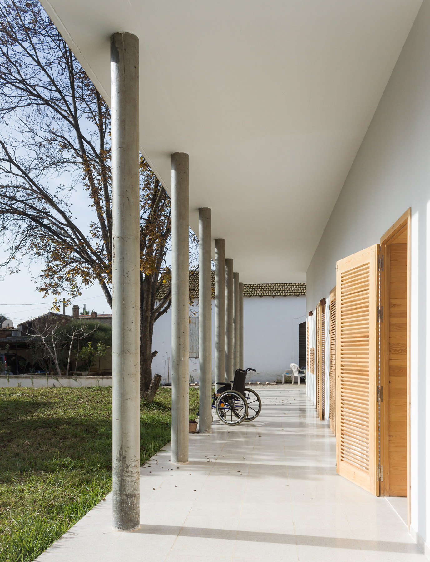 The Colonnade House by Atelier Messaoudi Architectes - Architizer