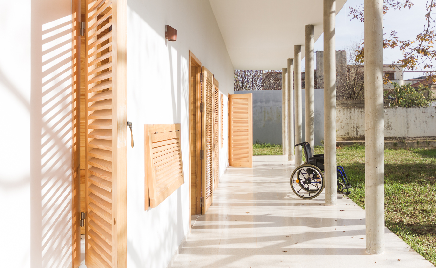 The Colonnade House by Atelier Messaoudi Architectes - Architizer