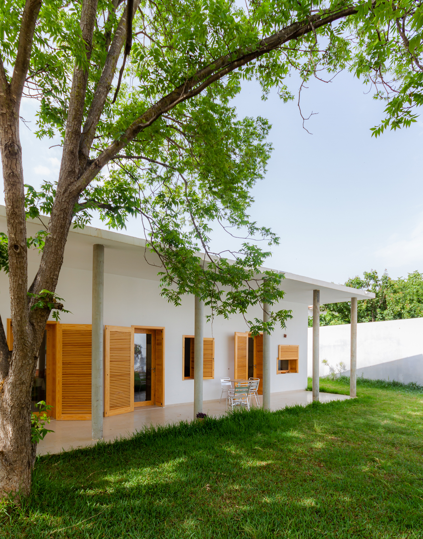 The Colonnade House by Atelier Messaoudi Architectes - Architizer