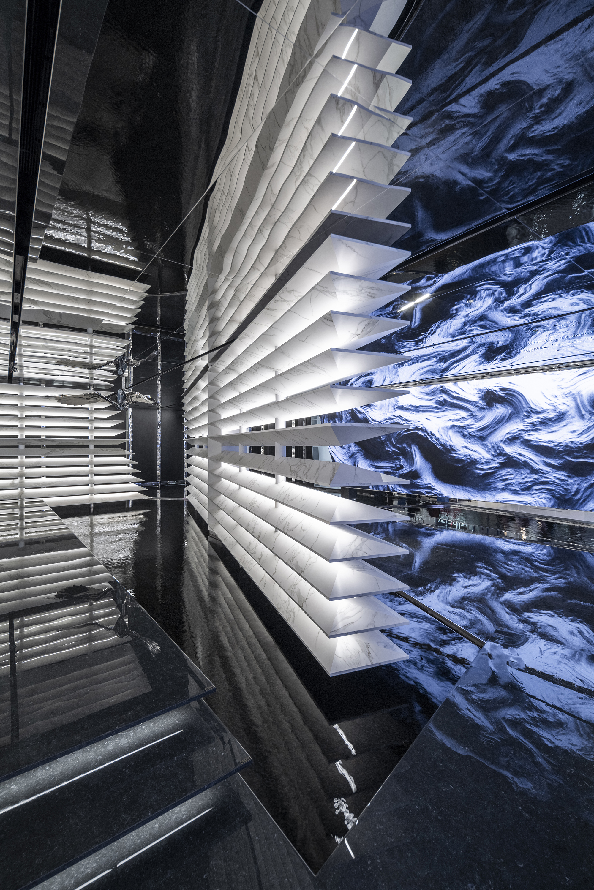 Techsize Living Aesthetic Exhibition Hall by Design Aesthetics - Architizer