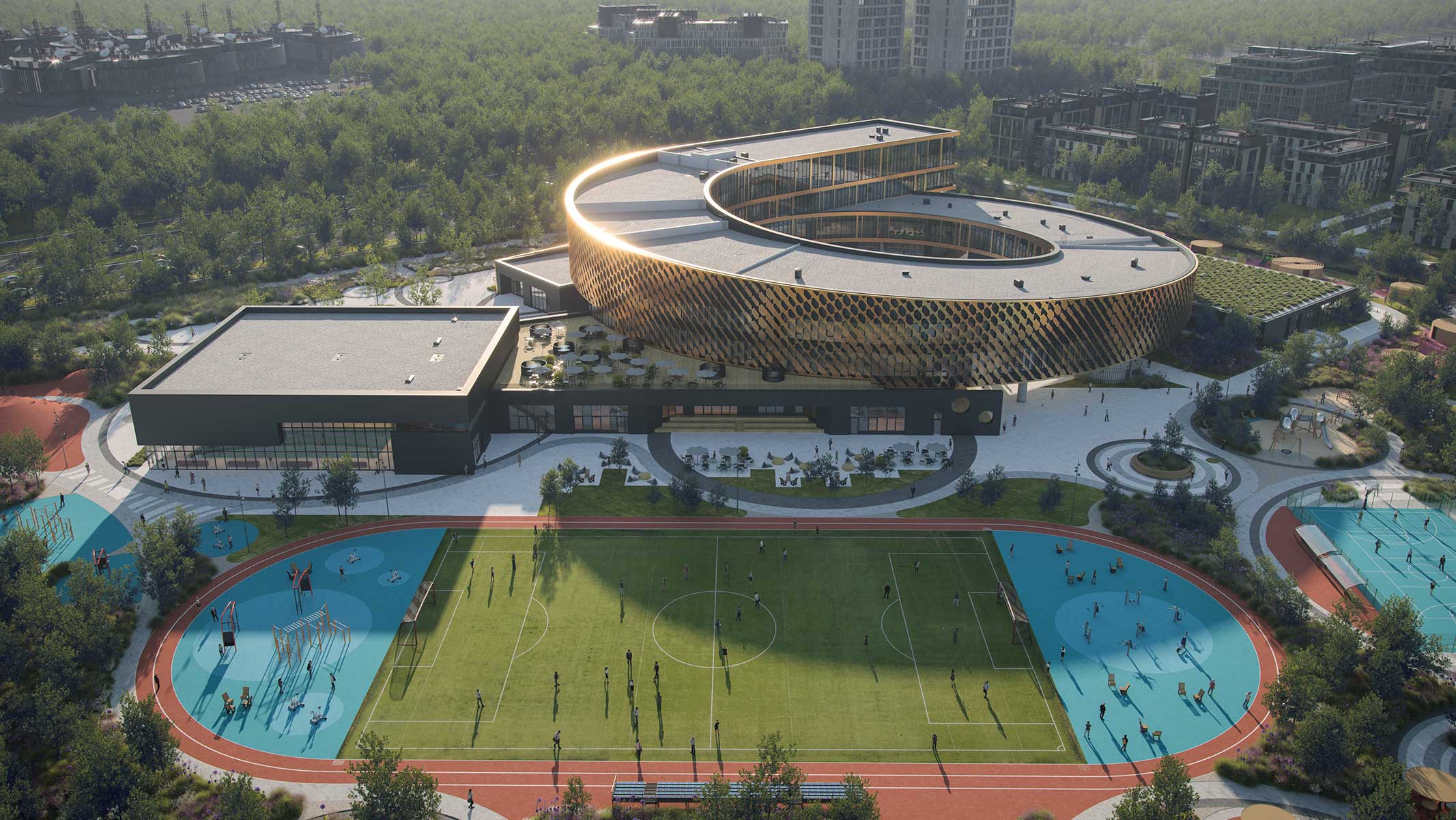 T-EACH Educational complex in Nur-Sultan by ATRIUM - Architizer