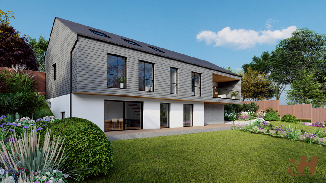 Residential House Redesign & 3D Rendering by Rendering Hub - Architizer