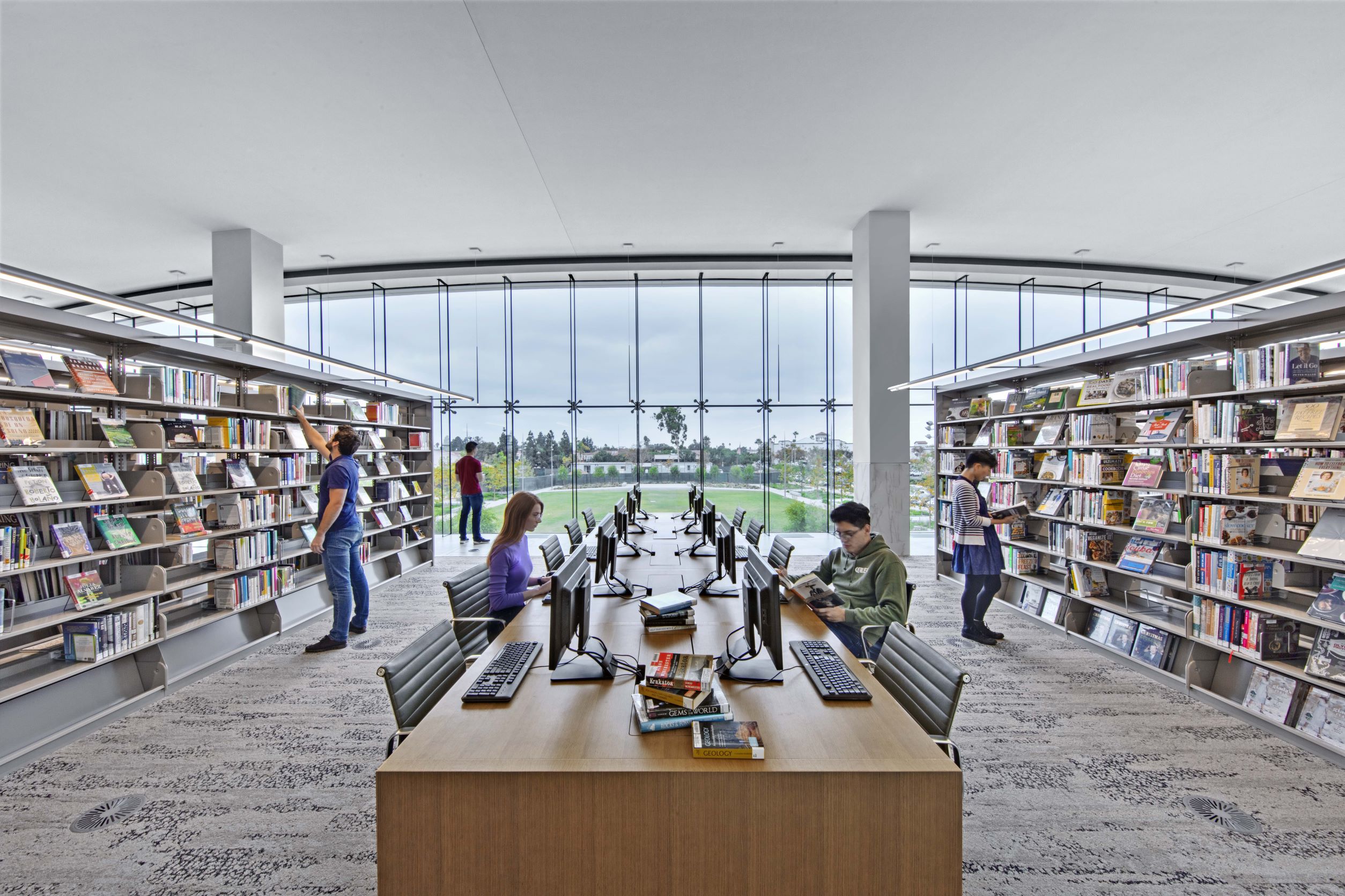 Costa Mesa Donald Dungan Library by Johnson Favaro - Architizer