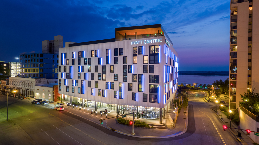 Idea 3507485: Hyatt Centric Beale Street Hotel by HBG Design in Memphis ...