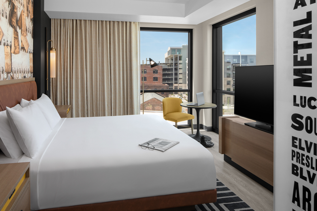 Idea 3507501: Hyatt Centric Beale Street Hotel by HBG Design in Memphis ...