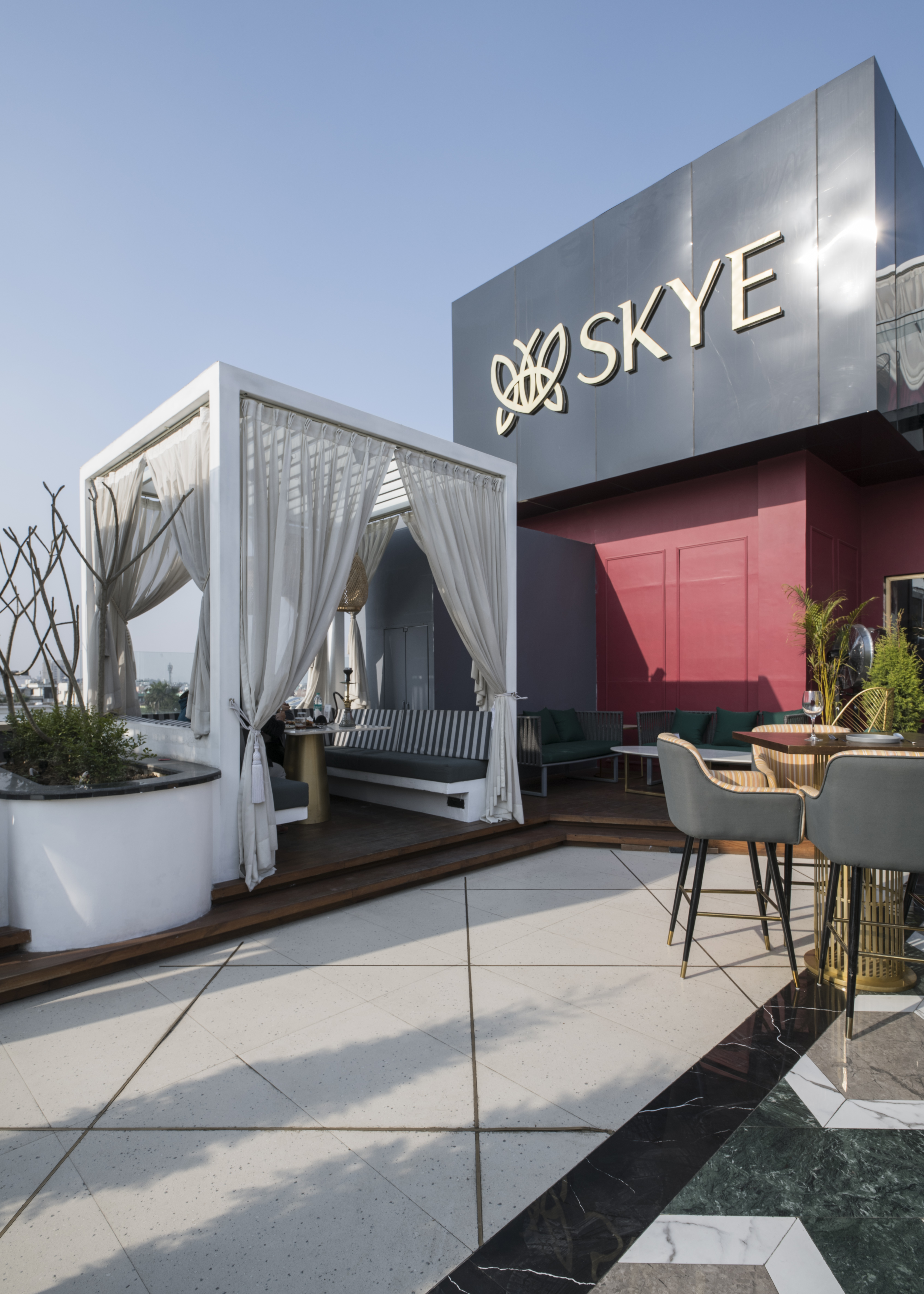 Skye Rooftop Lounge by Chromed Design Studio - Architizer