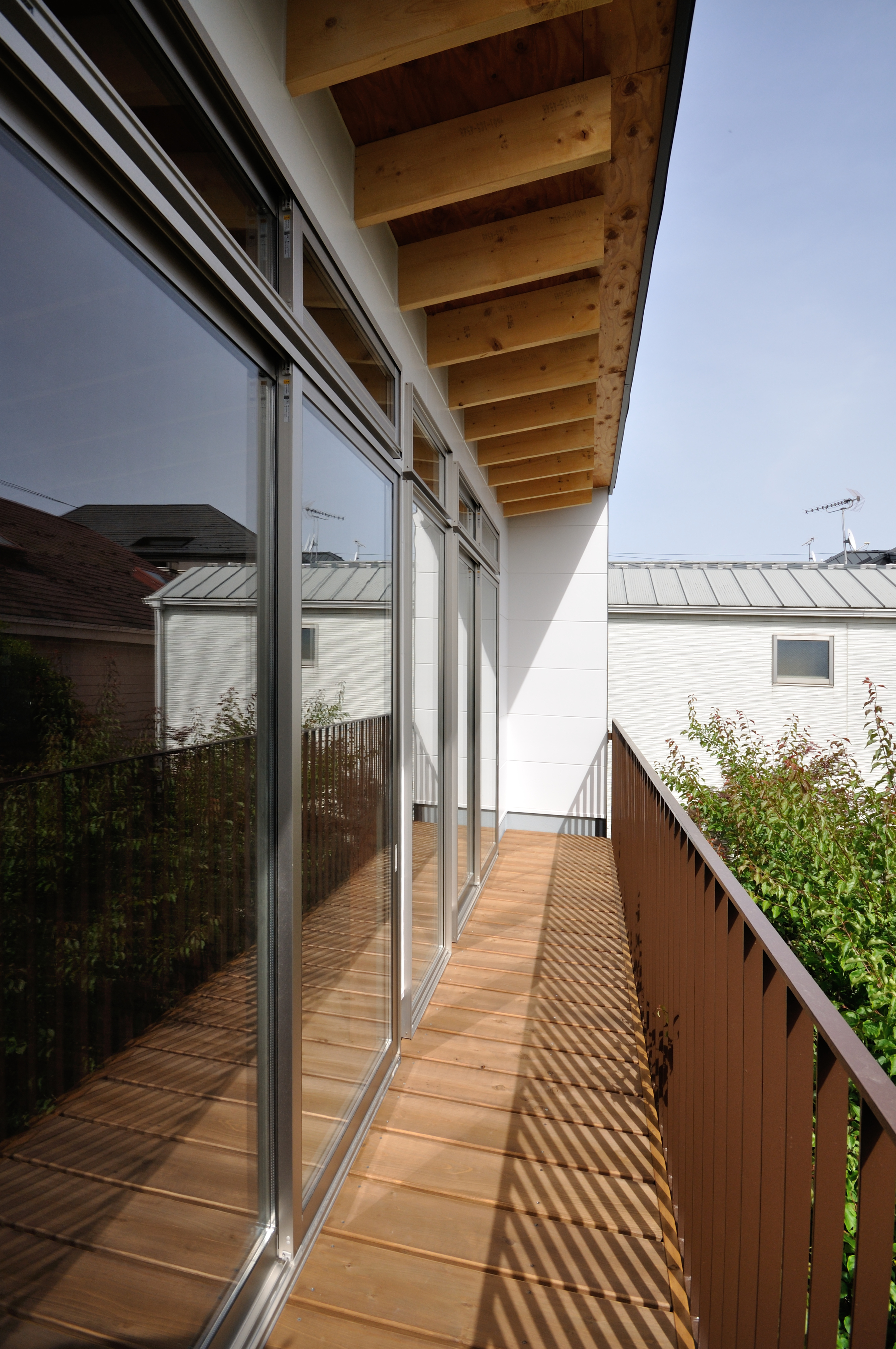 House with shared roof terrace by JUN SHIMOMURA ARCHITECTS - Architizer