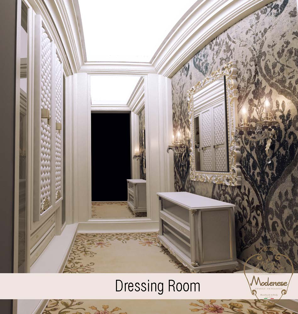 Master Dressing Room Design by MODENESE Luxury Interiors - Architizer