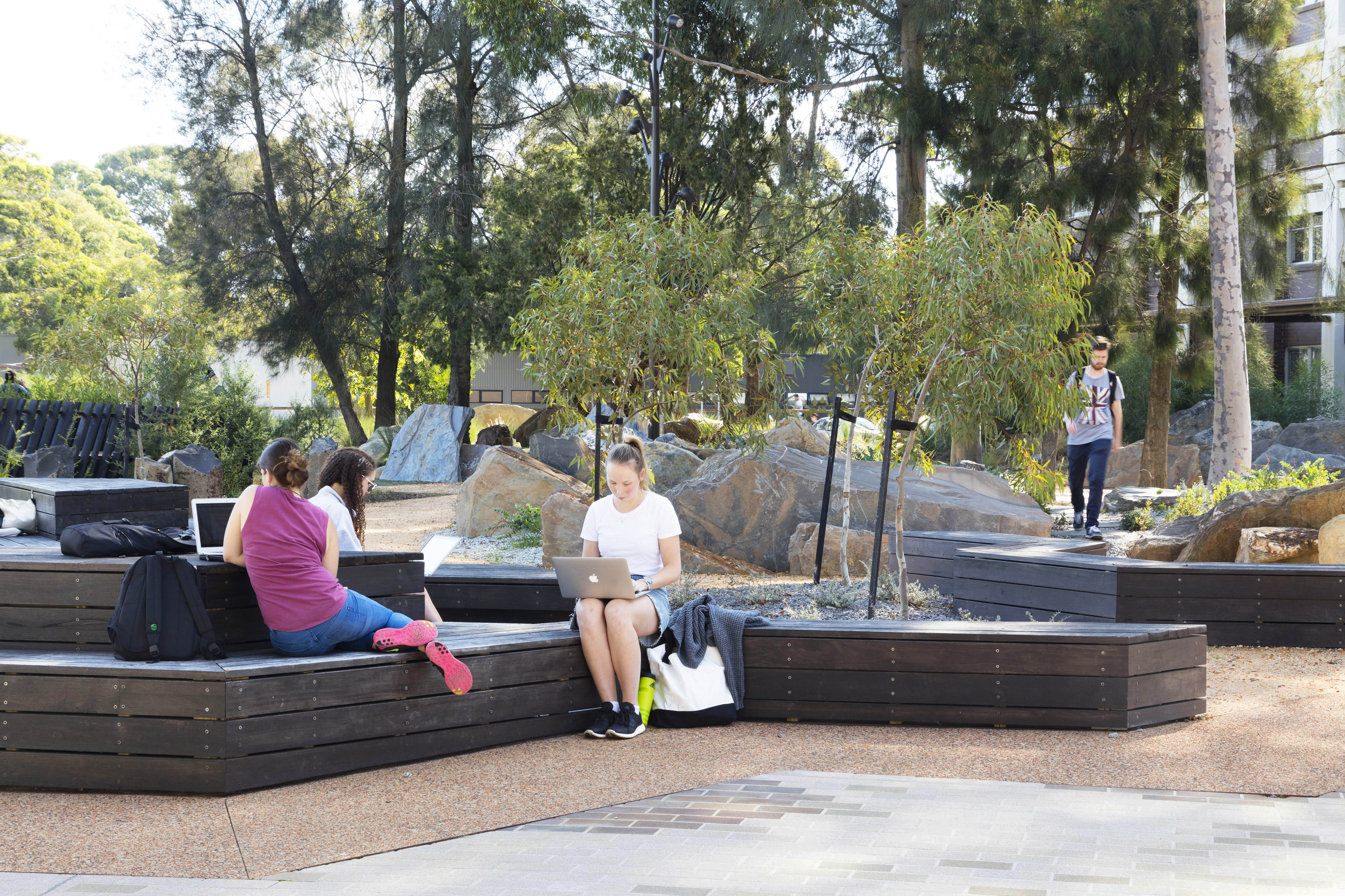 Earth Sciences Garden Monash University by Rush Wright Associates ...