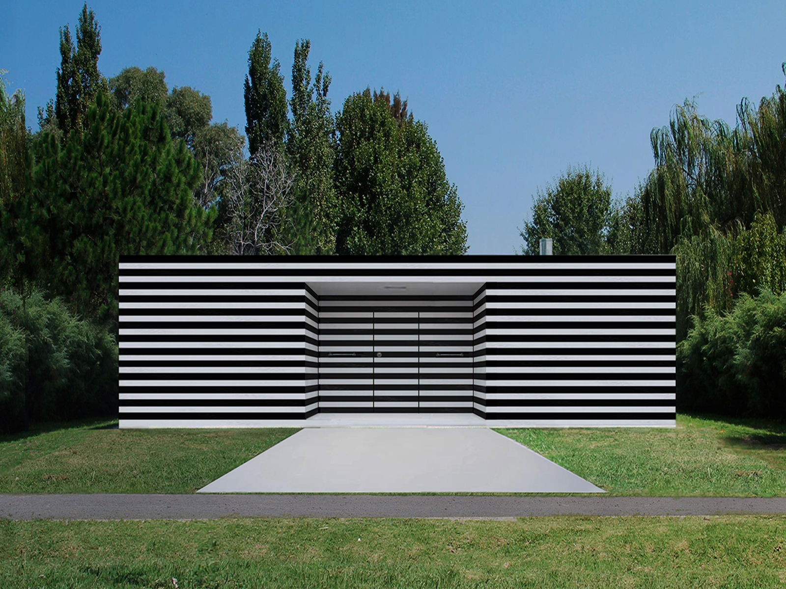 Lined house by altro_studio - Architizer