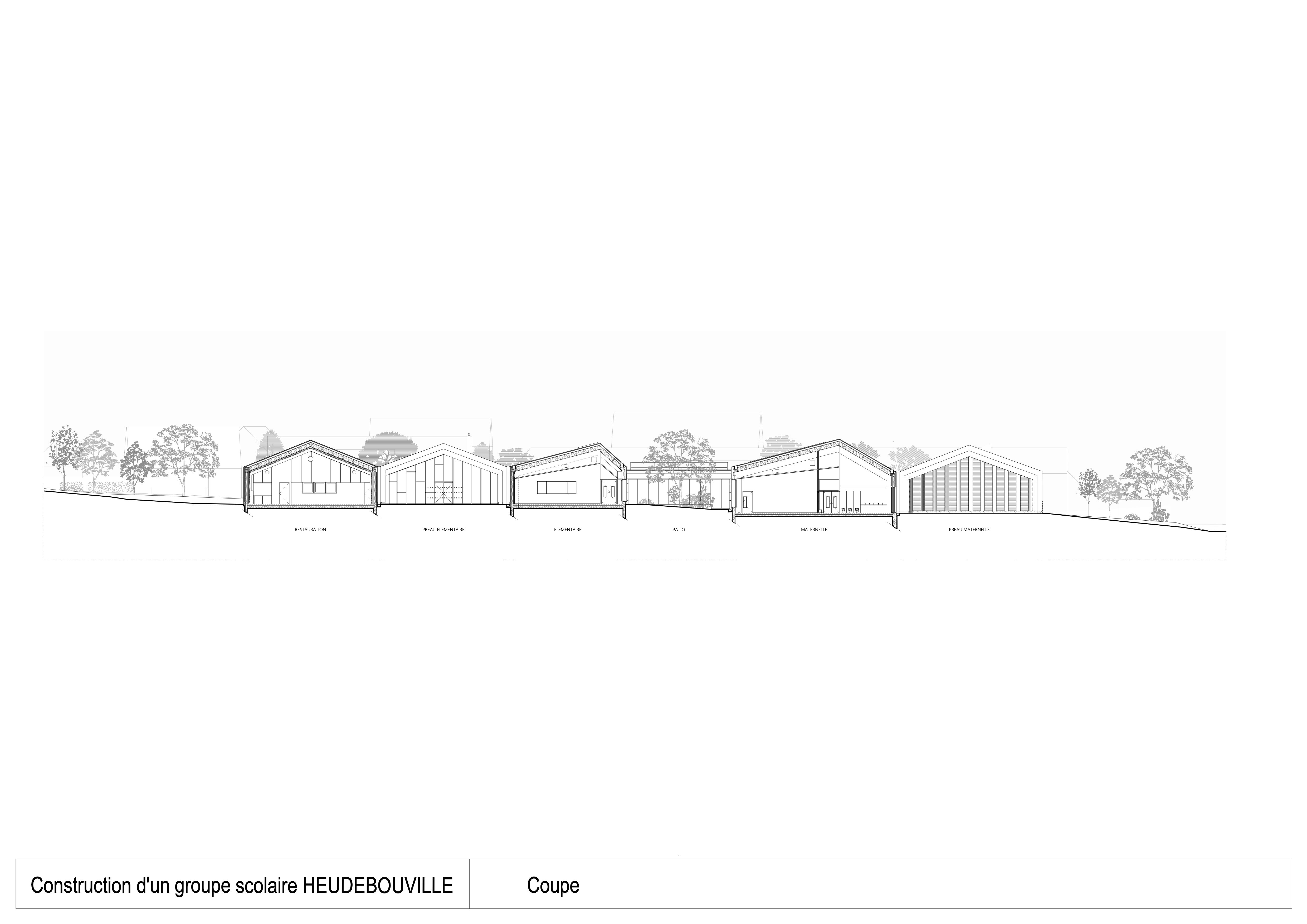 Contemporary archetype for the school of Heudebouville by HEMAA ...