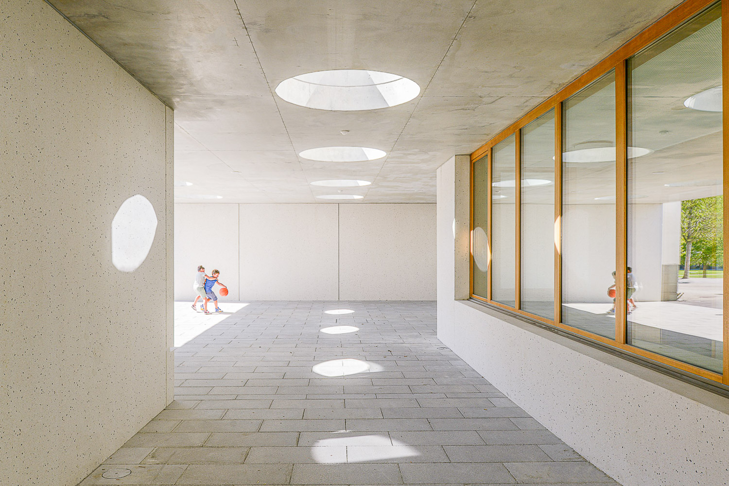 Urban innovation for new Meinier school by mue atelier d'architecture ...